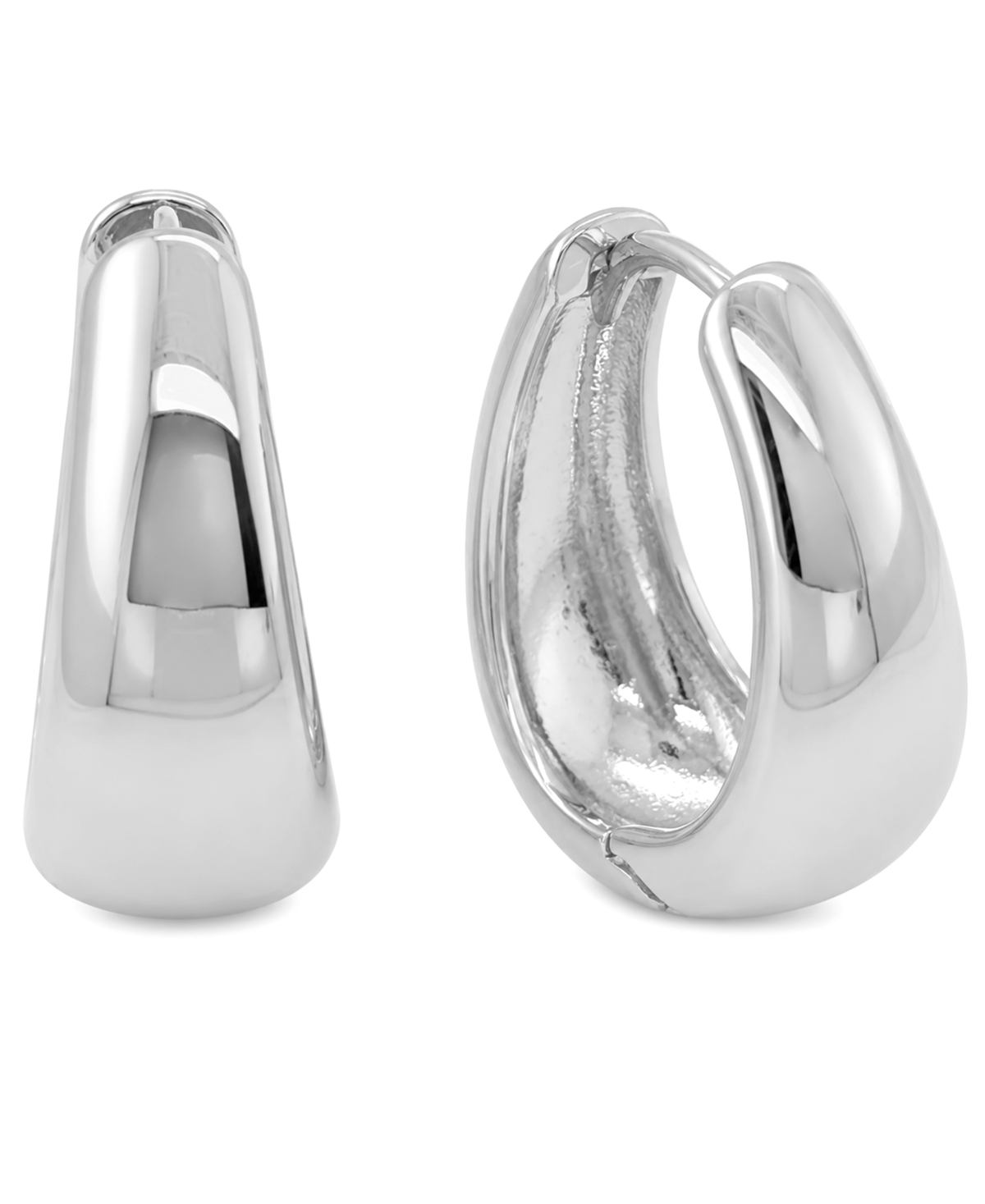 Click here for And Now This Graduated Huggie Hinged Hoop Earrings... prices
