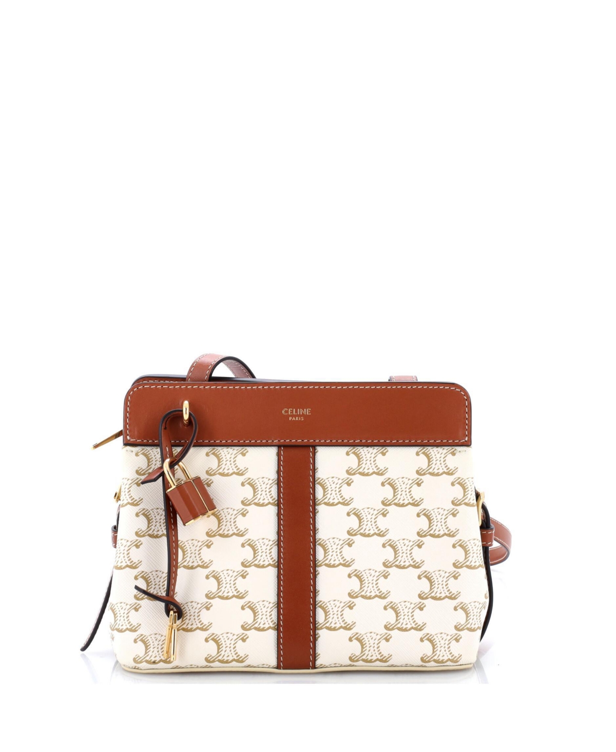 Click here for Pre-Owned Celine Small Teen Cabas De France Bag Tr... prices