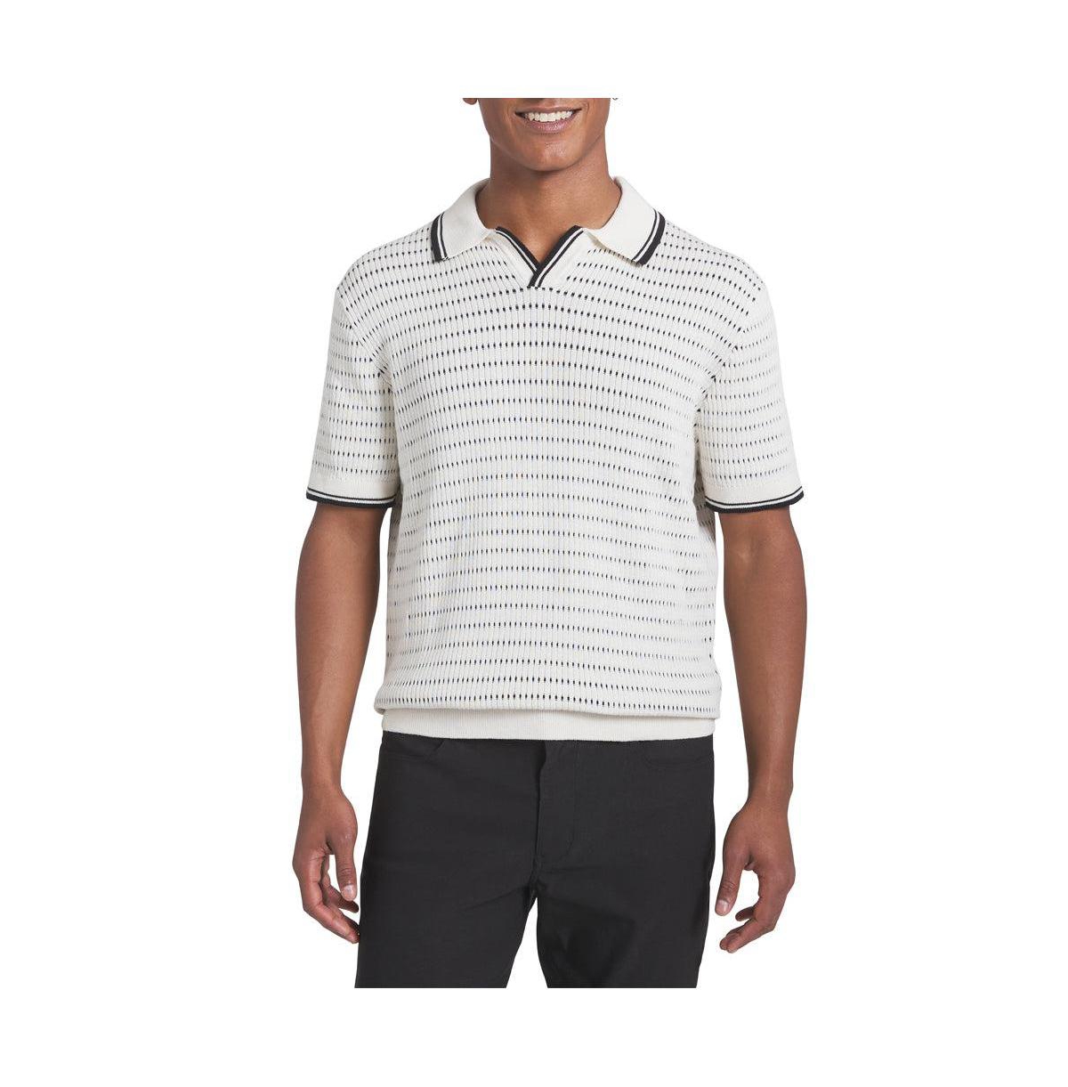 Click here for dkny Mens dyson sweater polo - White prices