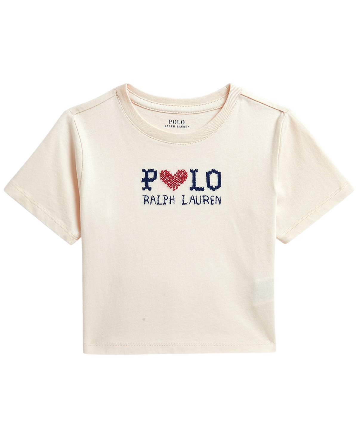 Click here for Polo Ralph Lauren Girls 2T-6X Logo Cotton Jersey T... prices