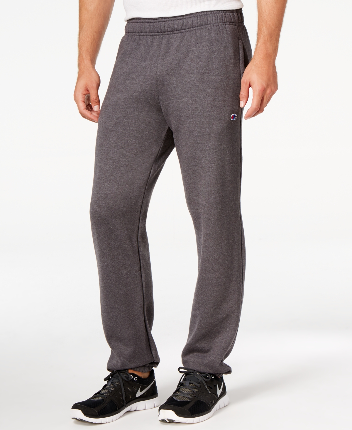 Click here for Champion Mens Powerblend Fleece Relaxed Pants - Gr... prices