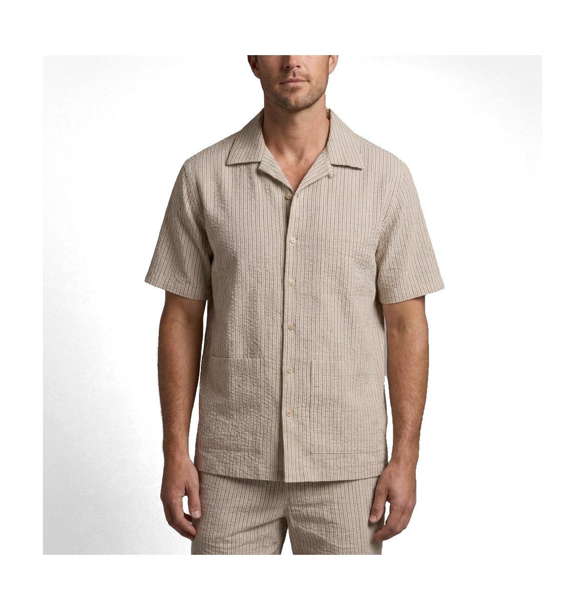 Click here for Surfside Supply Co. Mens Nate Crinkle Stripe Caban... prices