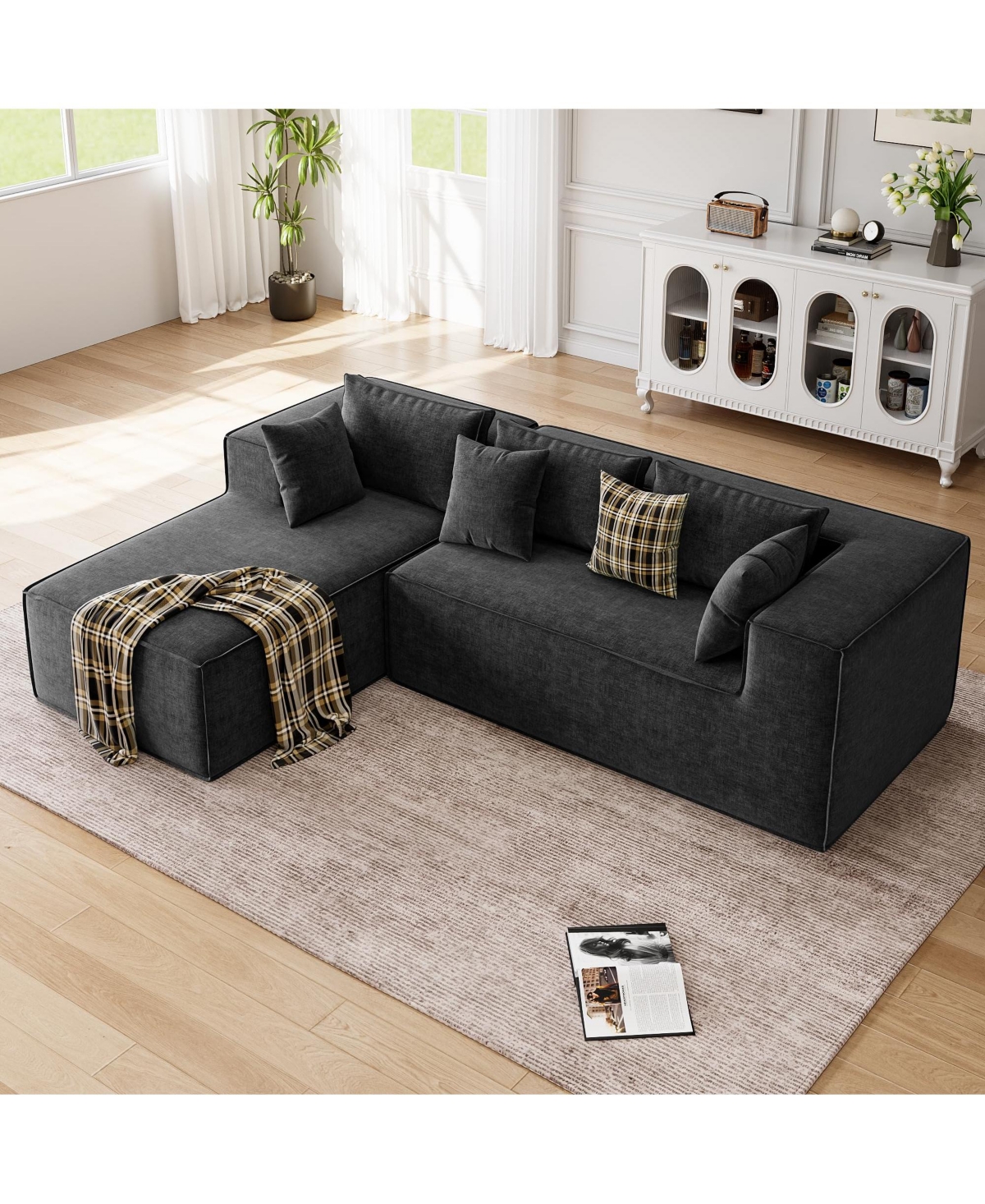 Click here for homfan Modular Sectional Couches for Living Room... prices