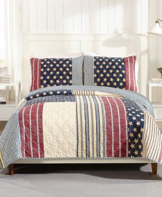 Click here for Modern Heirloom Americana Patchwork Cotton 3 Piece... prices