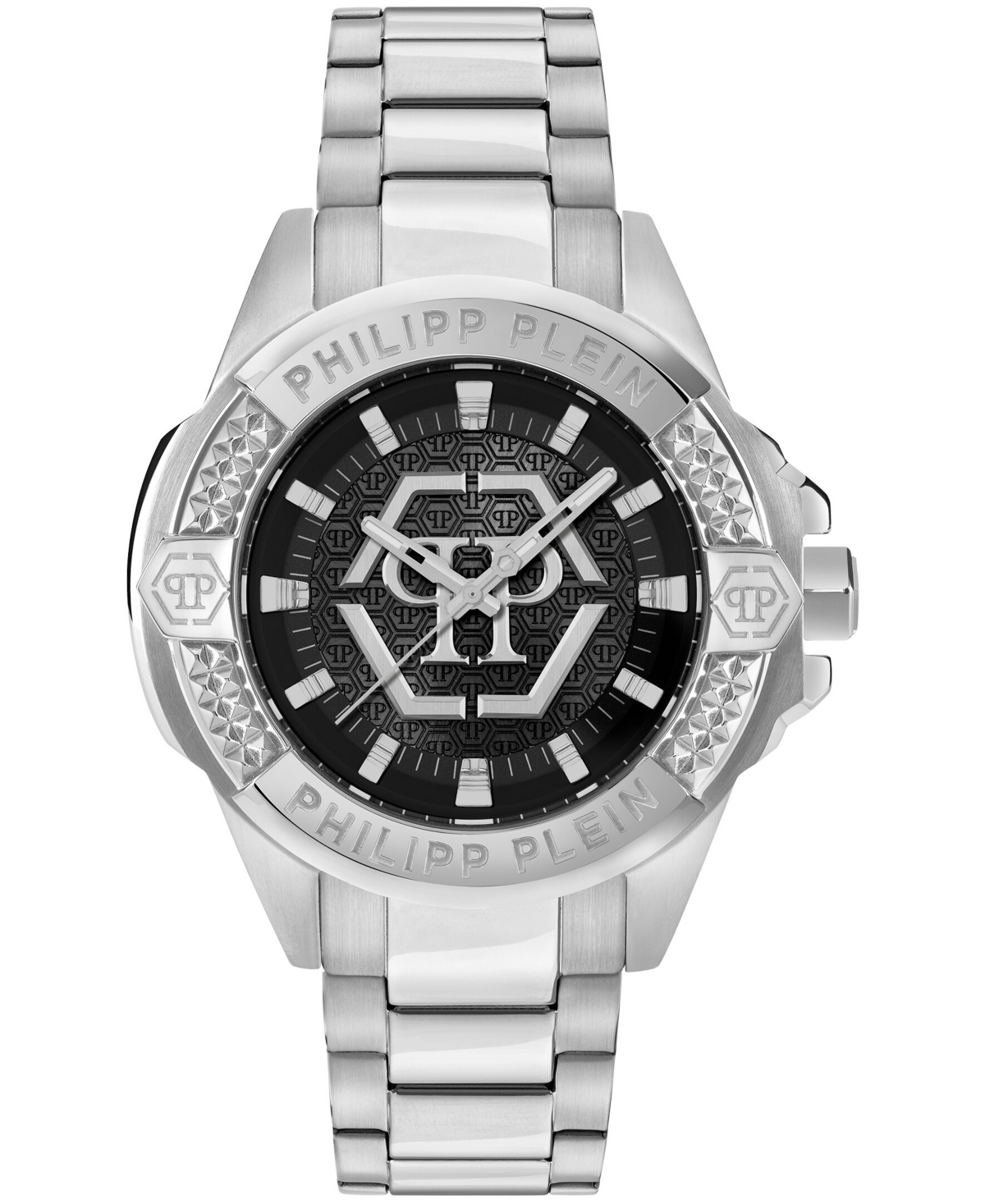 Click here for Philipp Plein Majesty Mens Silver Stainless Steel... prices