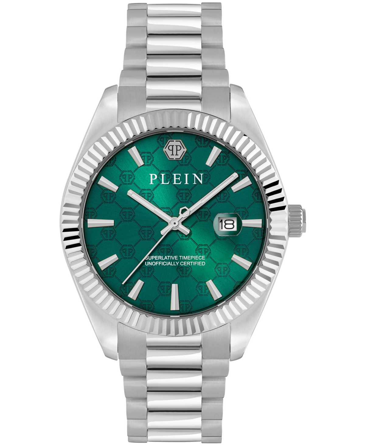 Click here for Philipp Plein Date Superlative Mens Silver Stainle... prices