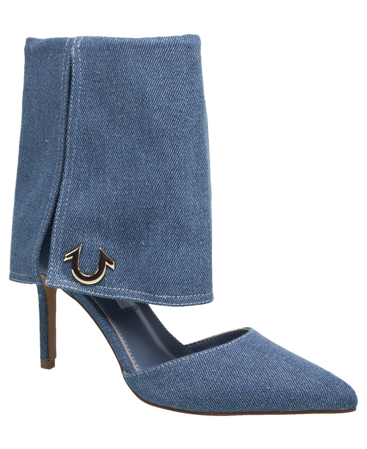 Click here for True Religion Womens Her Foldover Cuff Heel - Deni... prices