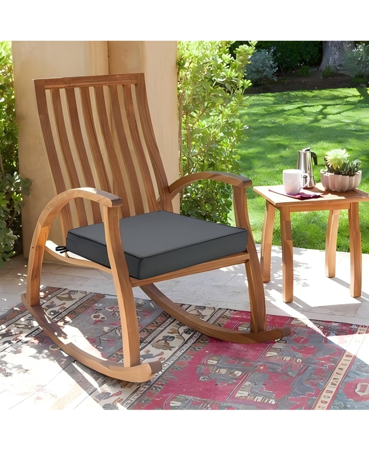 Click here for 22/19 W x 4H Set of 2 Outdoor Chair Cushions with... prices