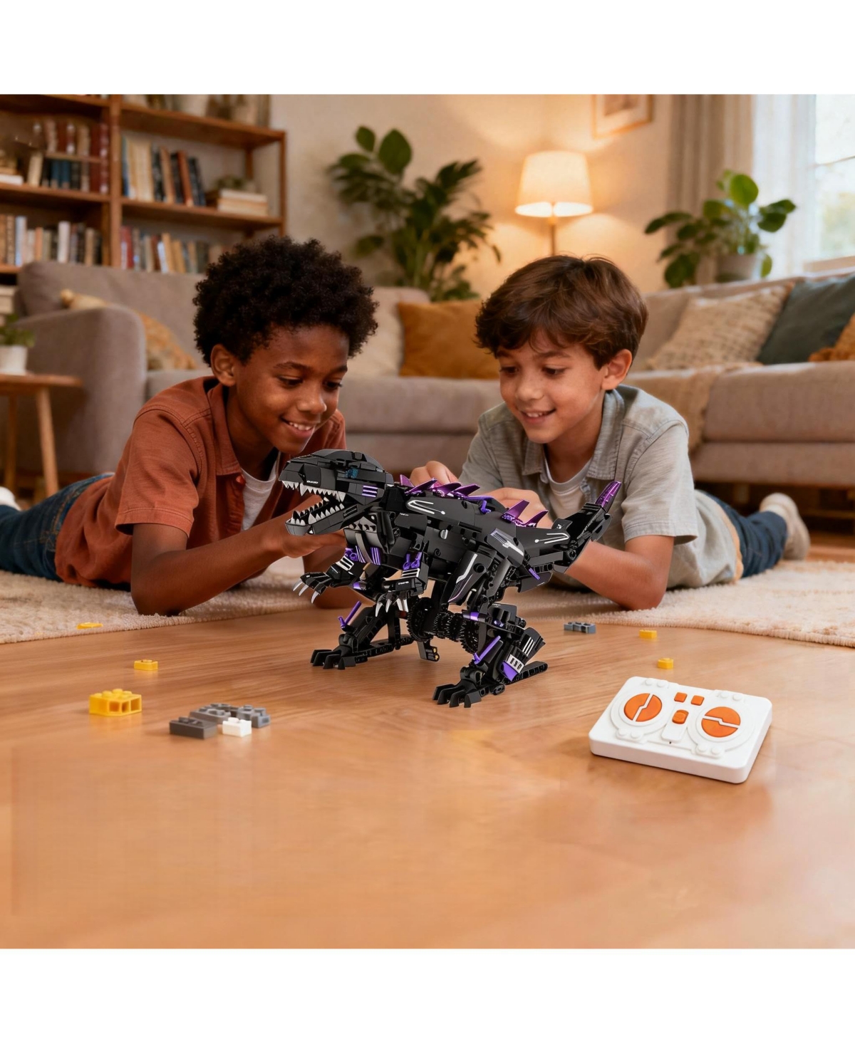 Click here for 5-in-1 Remote Control Dinosaur Building Blocks Toy... prices