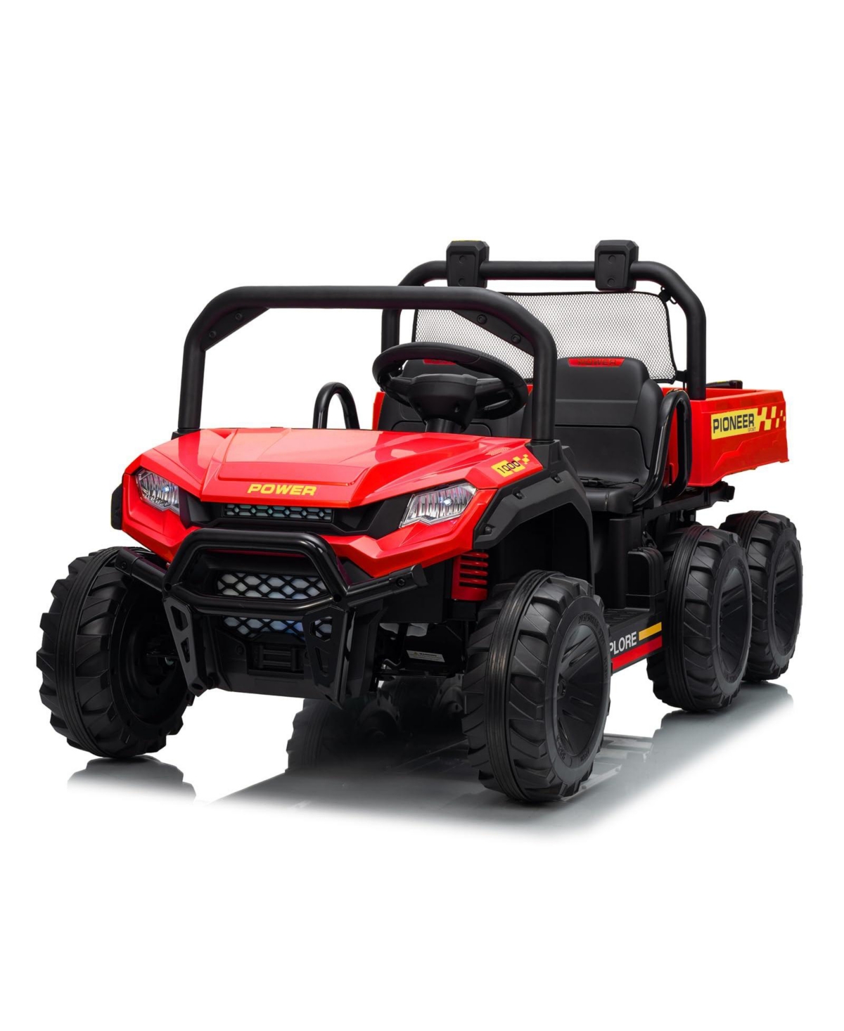 Click here for 24V 4WD Two-Seater Kids Ride-On Dump Truck  Remote... prices