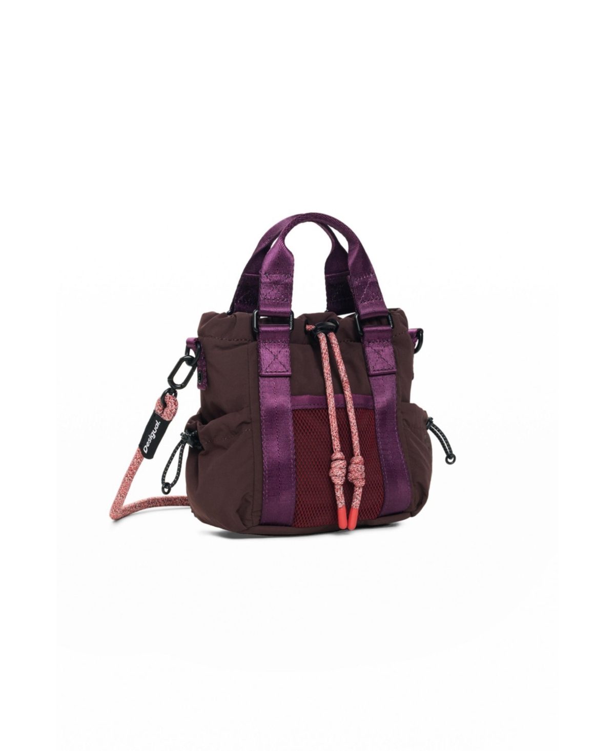 Click here for Desigual Womens Small Nylon Wallet - Burgundy prices