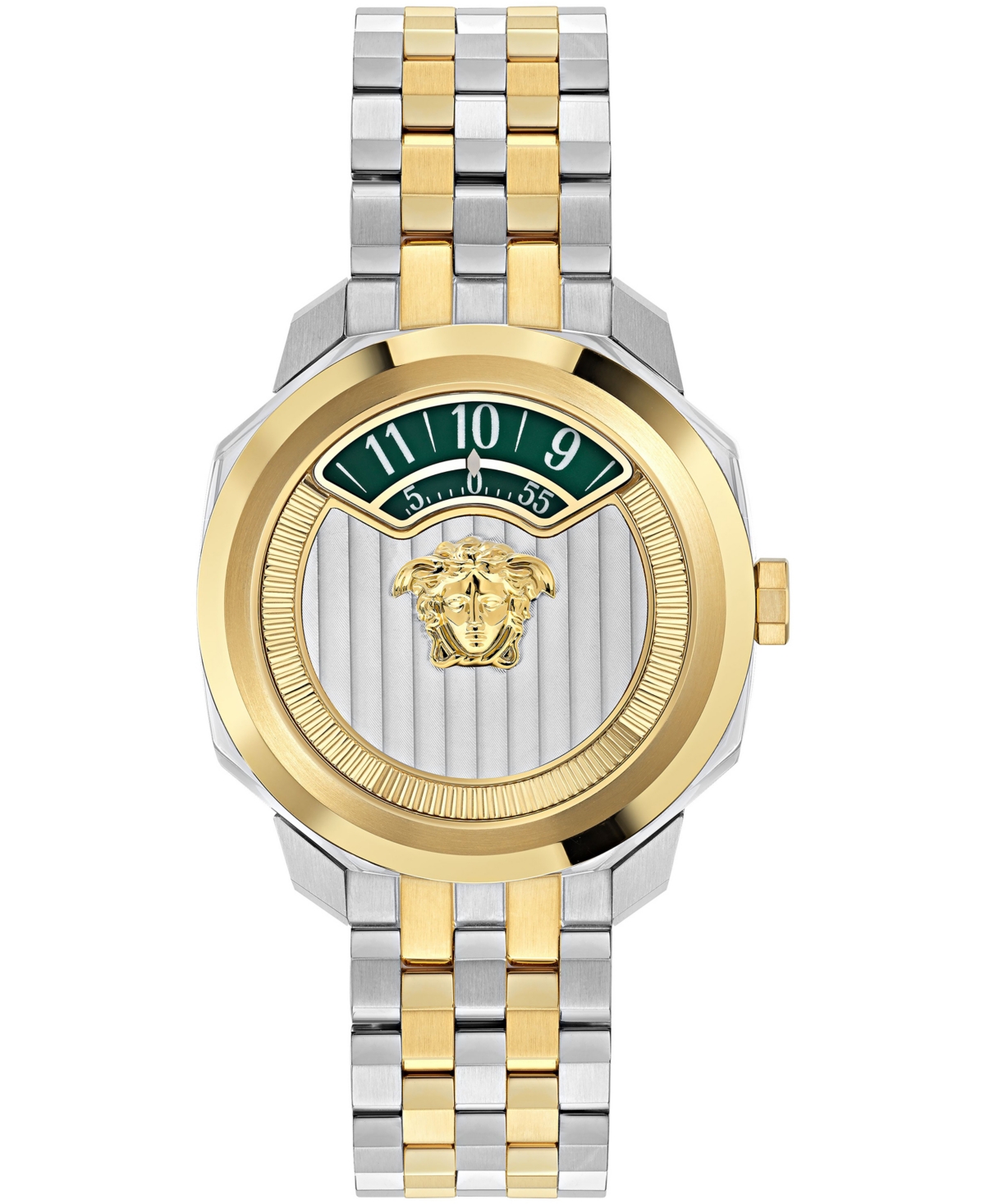 Click here for Versace Womens Dylos Silver Stainless Steel Bracel... prices