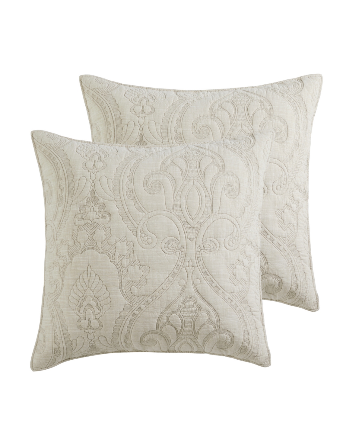 Click here for Levtex Home Helena 2-Pc. Sham Set  European - Taup... prices