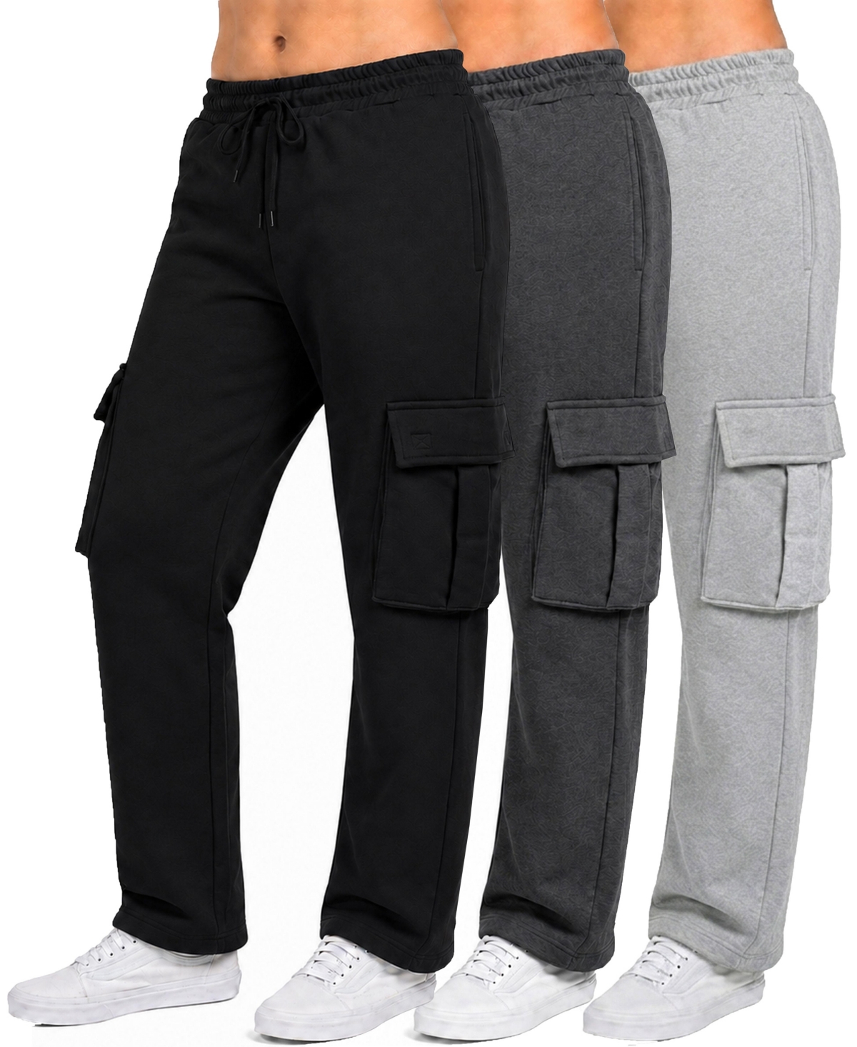 Click here for Blue Ice Womens Loose-Fit Cargo Fleece-Lined Jogge... prices