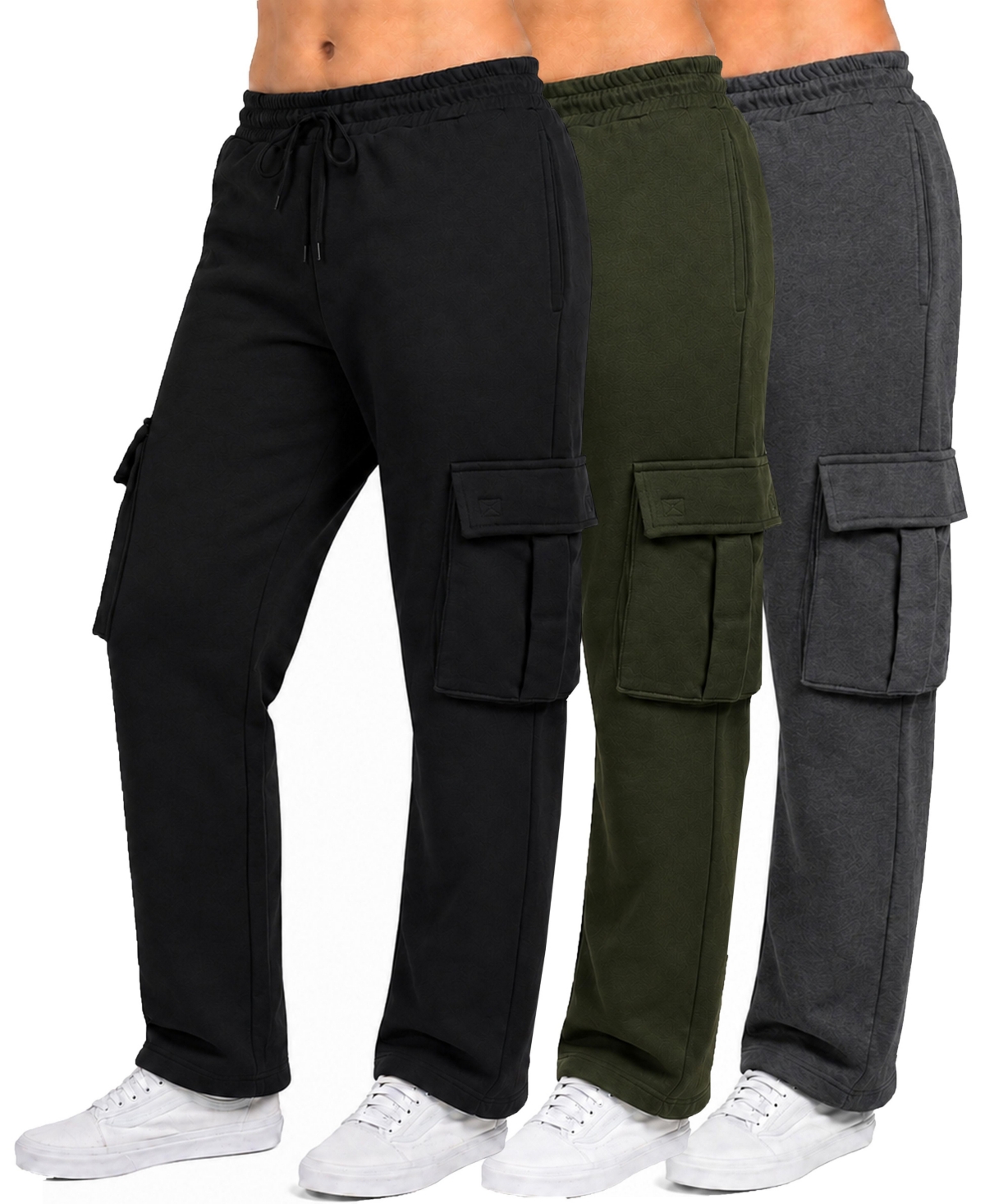 Click here for Blue Ice Womens Loose-Fit Cargo Fleece-Lined Jogge... prices