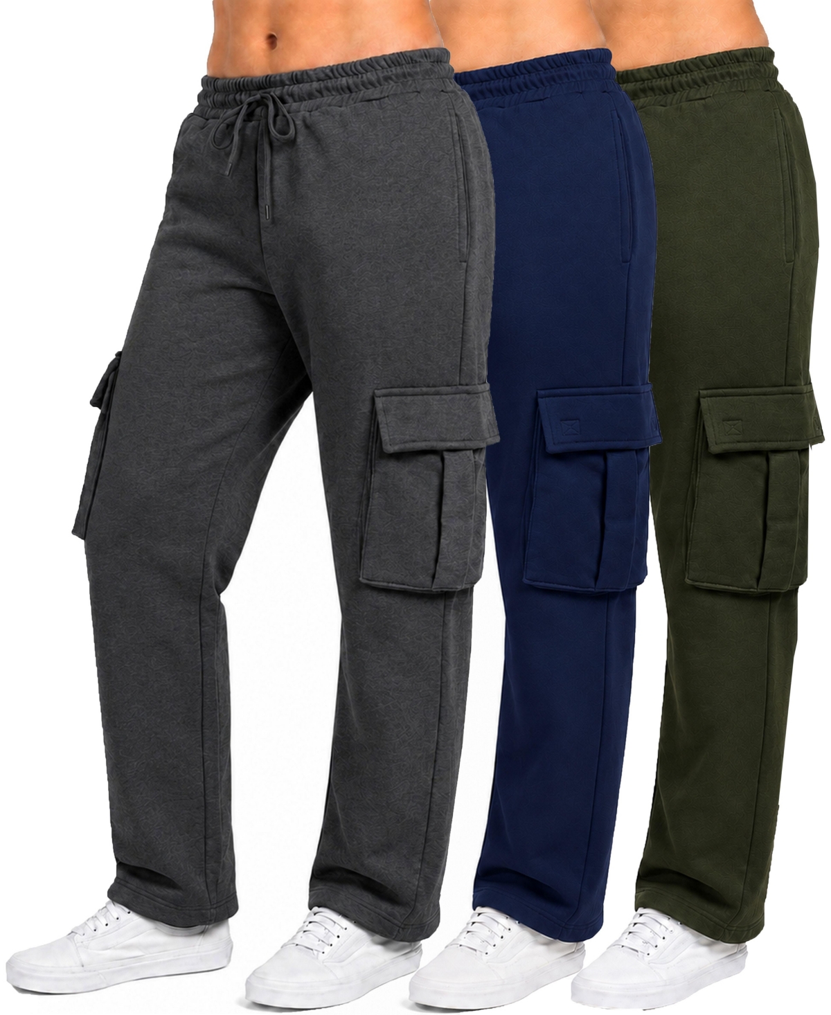 Click here for Blue Ice Womens Loose-Fit Cargo Fleece-Lined Jogge... prices
