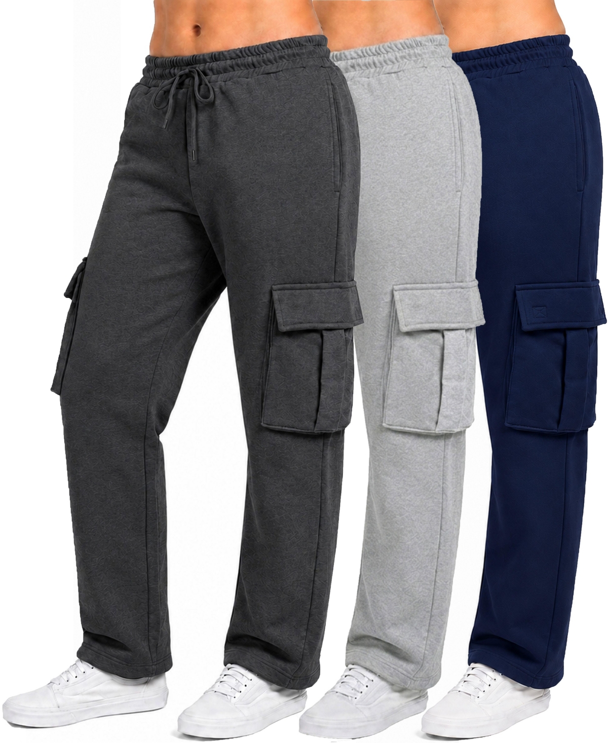 Click here for Blue Ice Womens Loose-Fit Cargo Fleece-Lined Jogge... prices