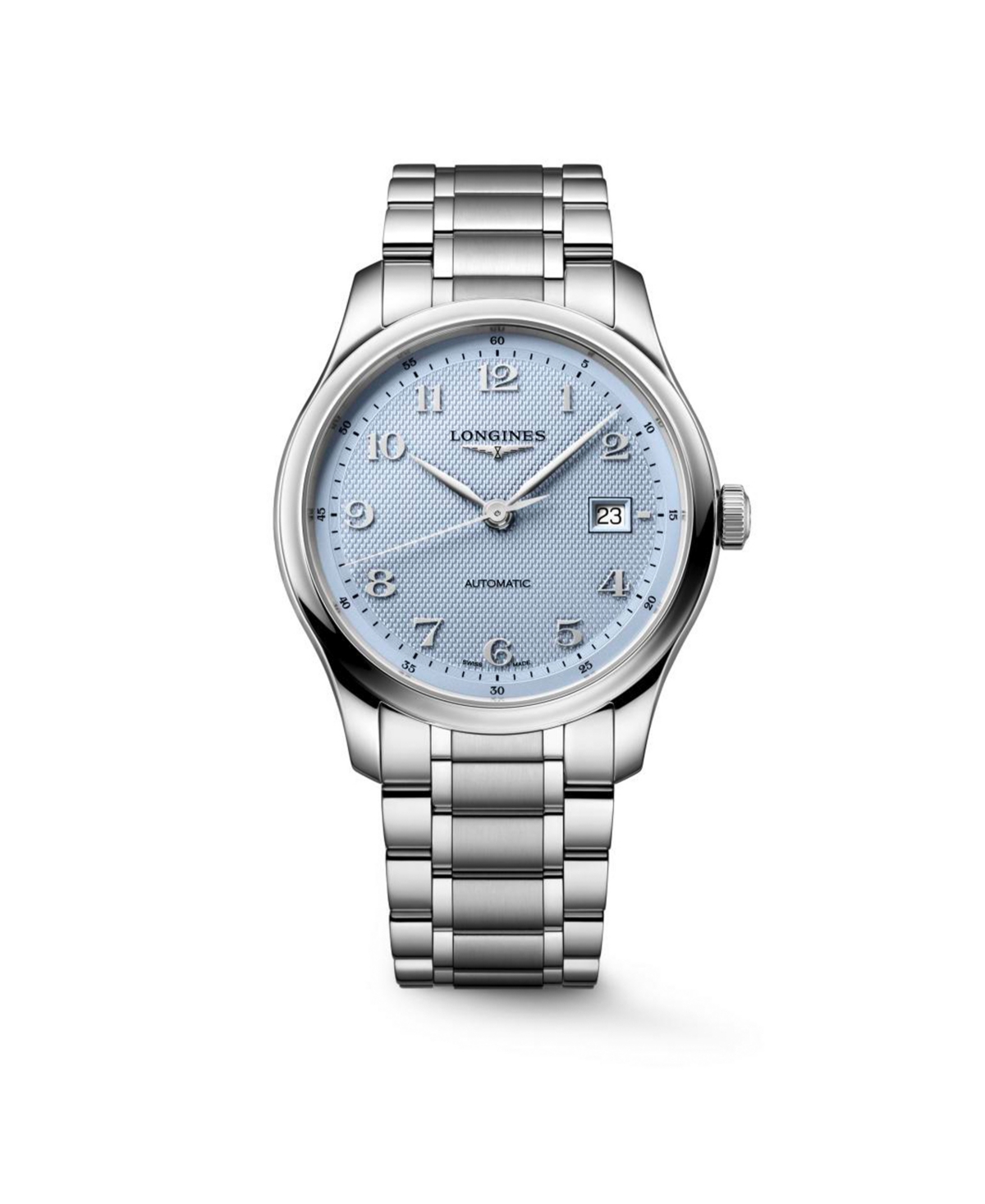 Click here for Longines Mens Master Collection Silver Stainless S... prices