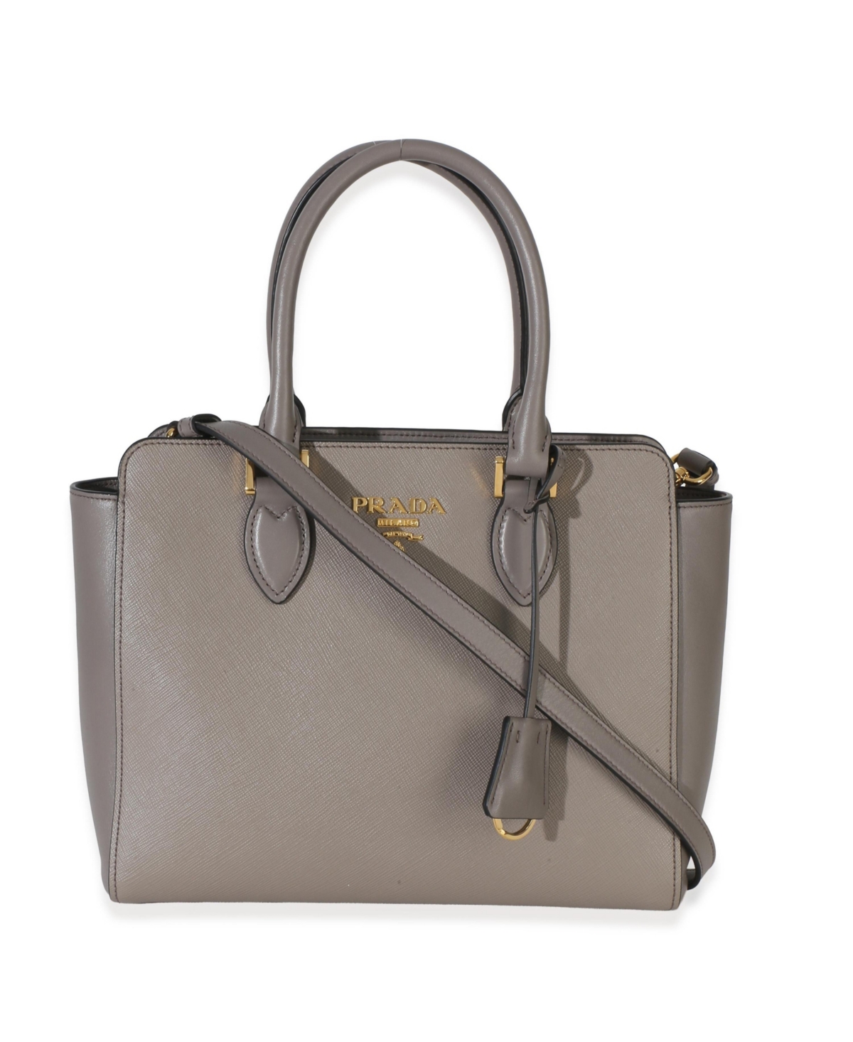 Click here for Pre-Owned Prada Argilla Saffiano Soft Calfskin Sma... prices