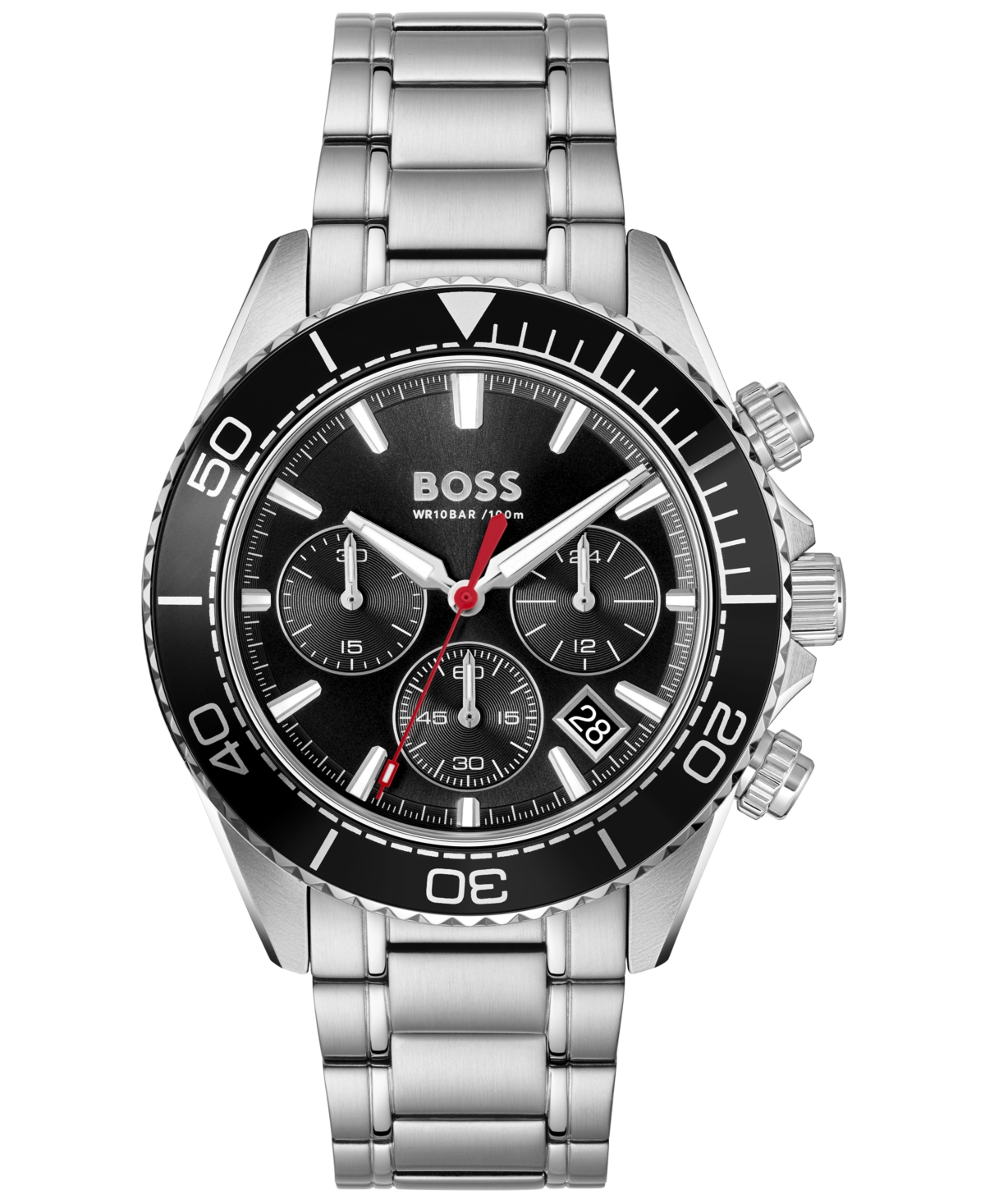 Click here for Hugo Boss Mens Sealiner Quartz Chrono Stainless St... prices