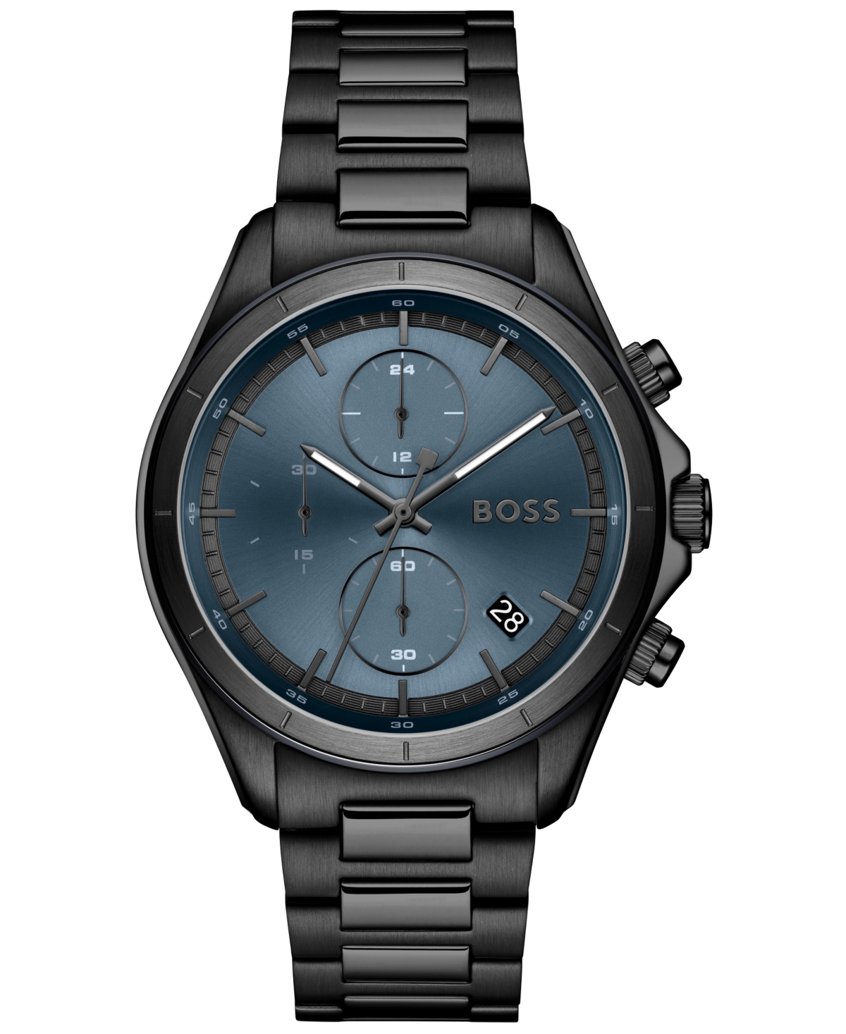 Click here for Hugo Boss Mens Bossletic Quartz Chrono Ionic Plate... prices