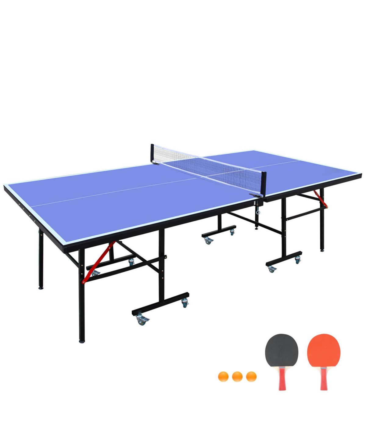 Click here for Clihome 8Feet Mid-Size Table Tennis Table Foldable... prices