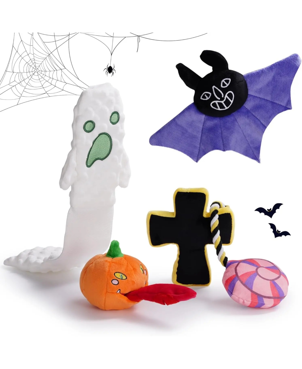 Click here for Nocciola 5 Piece Multi-Sensory Spooky Dog Toy Set... prices