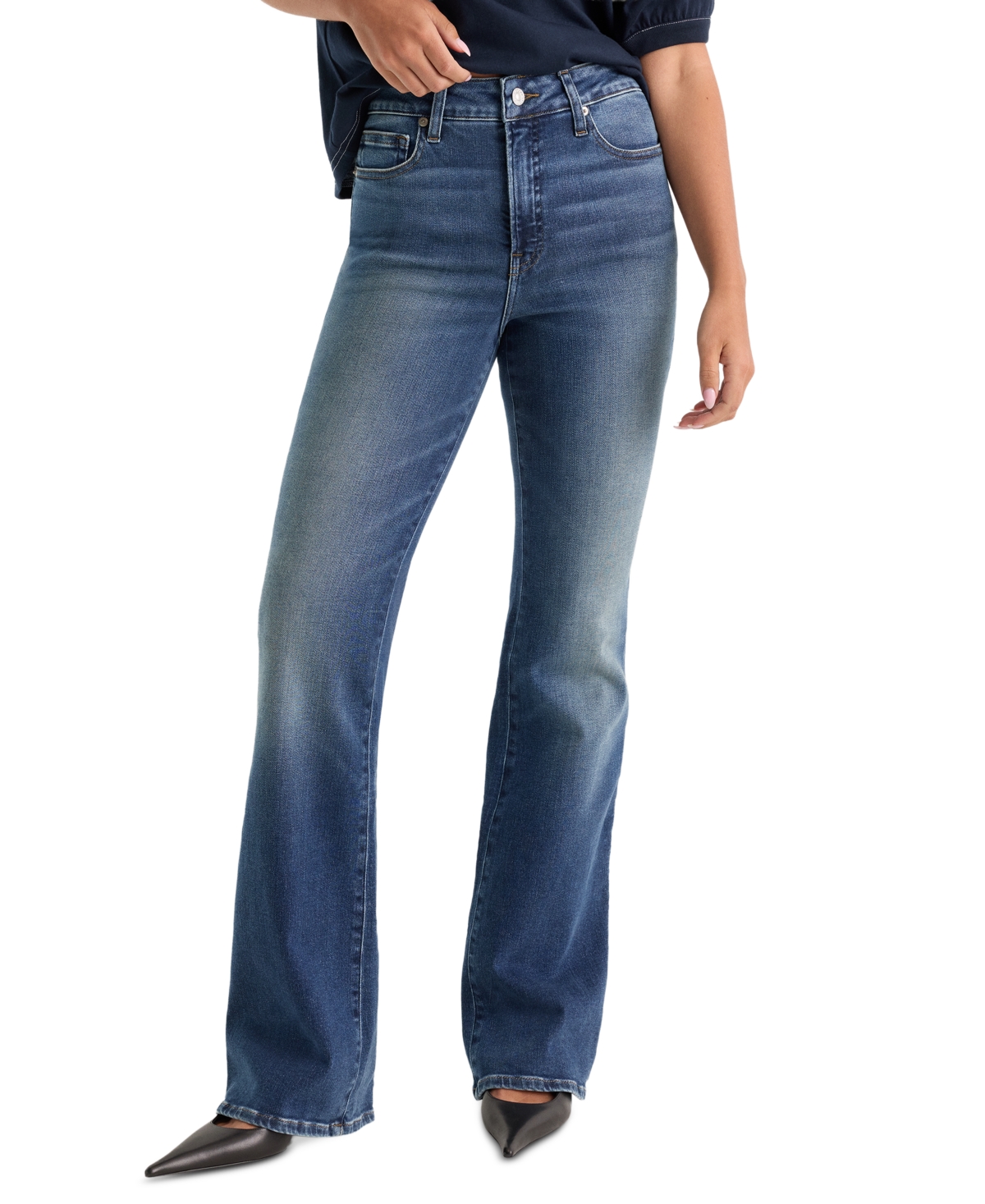 Click here for Good American Petite Good Bootcut High-Rise Jeans... prices