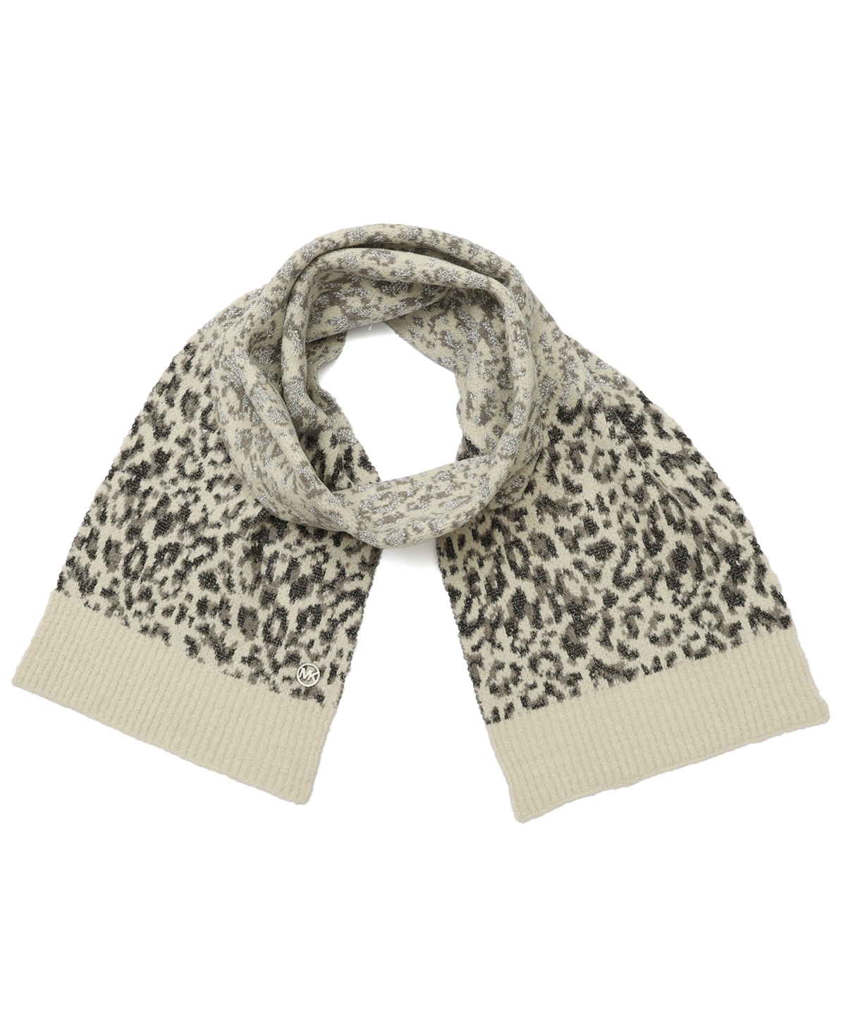 Click here for Michael Michael Kors Metallic Ombre Leopard Scarf... prices