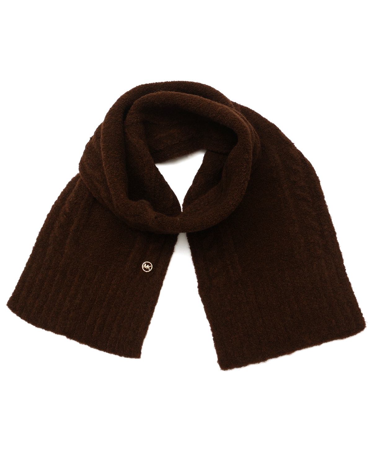 Click here for Michael Michael Kors Boucle Cable Charm Scarf - Ch... prices