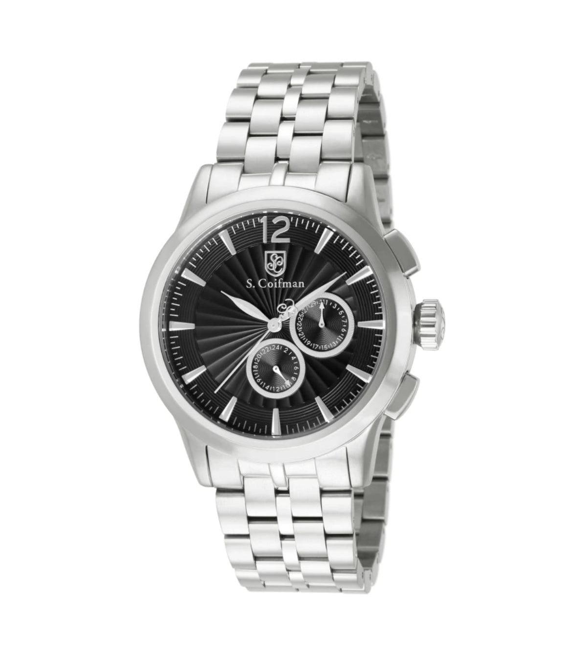Click here for Invicta S.Coifman Mens Heritage Chronograph Dial L... prices