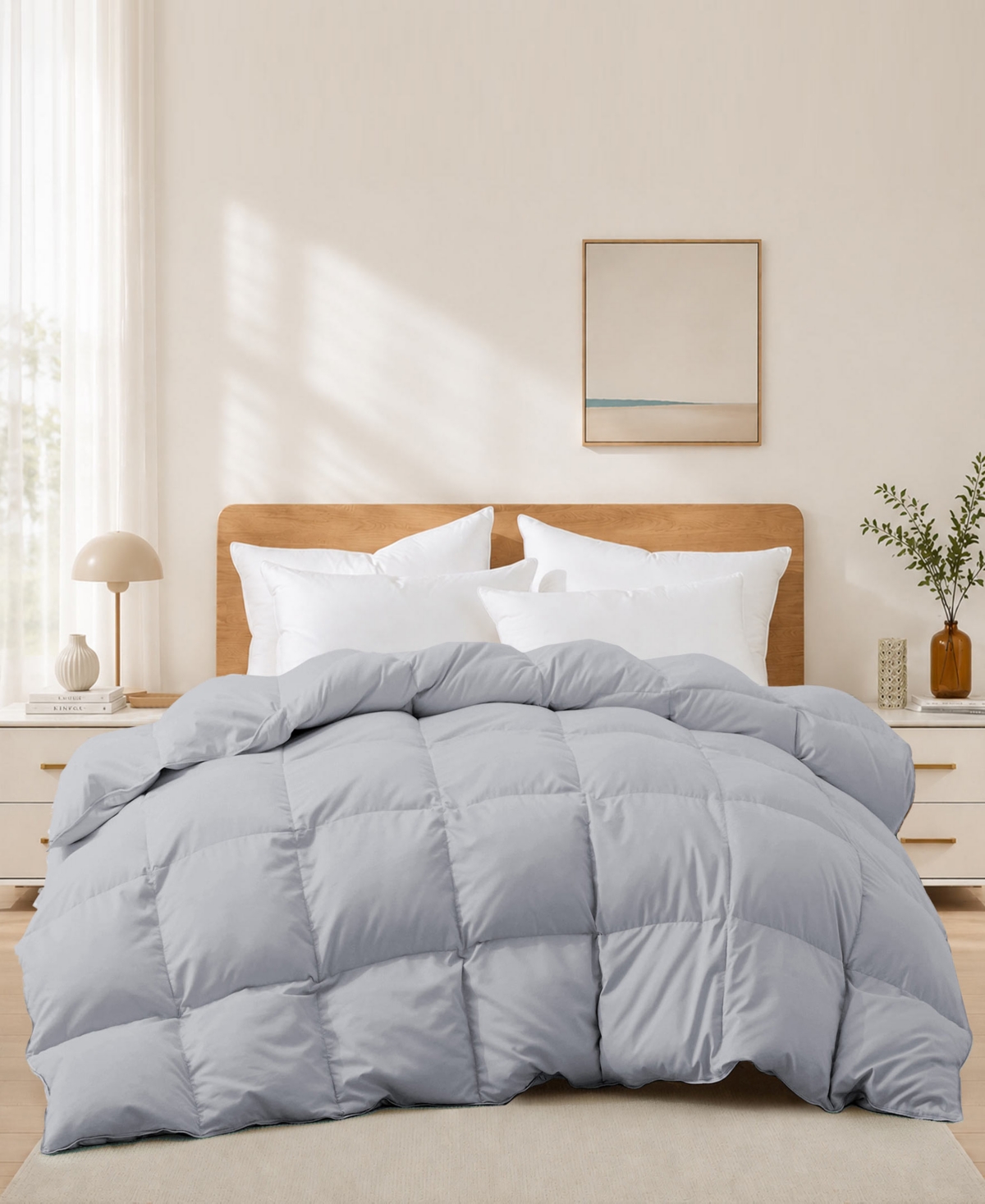 Click here for Unikome Ultra Soft Goose Down and Feather Fiber Co... prices