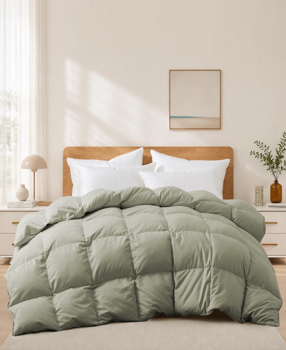 Click here for Unikome Ultra Soft Goose Down and Feather Fiber Co... prices