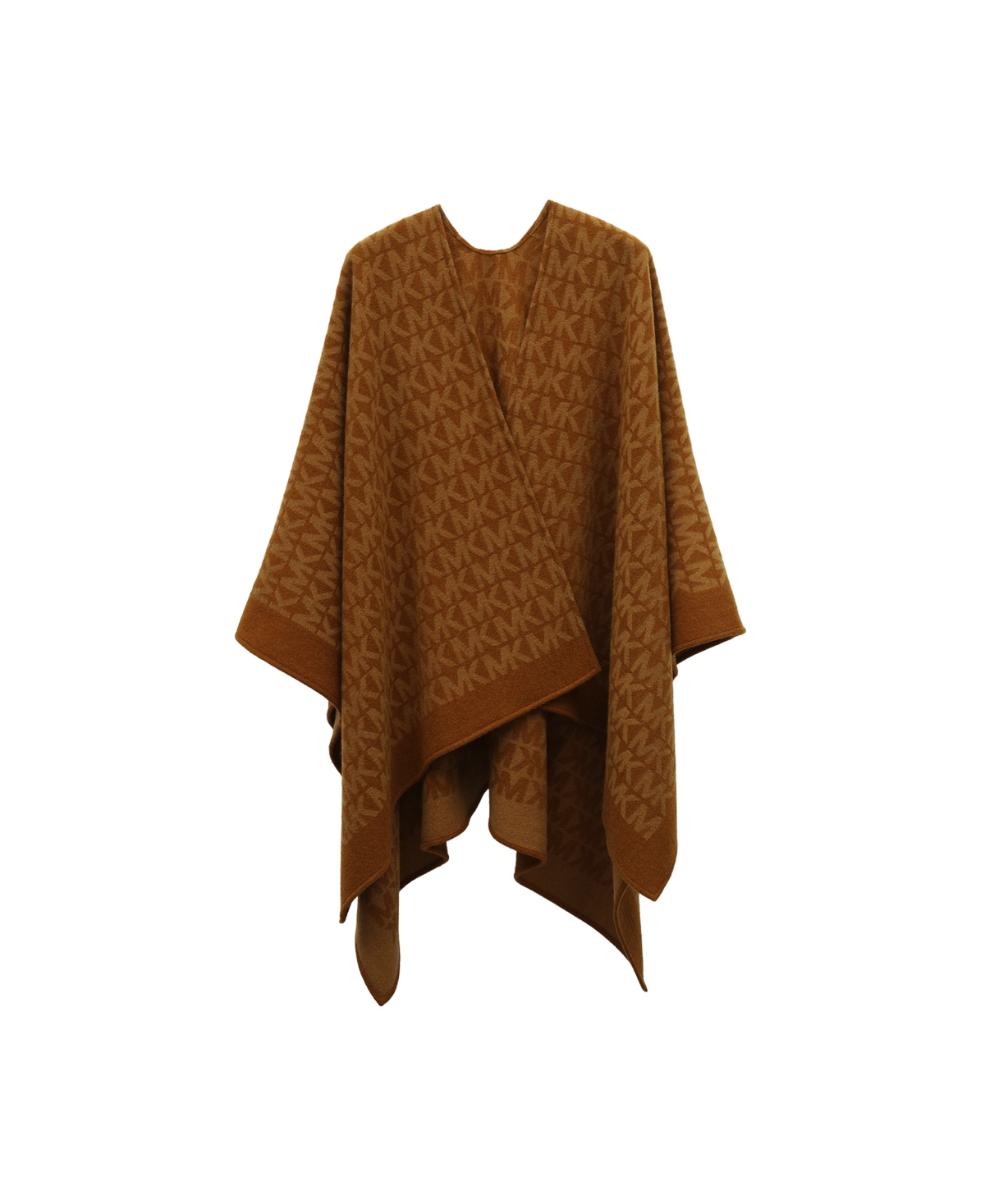 Click here for Michael Michael Kors Repeat Woven Ruana Wrap - Cam... prices