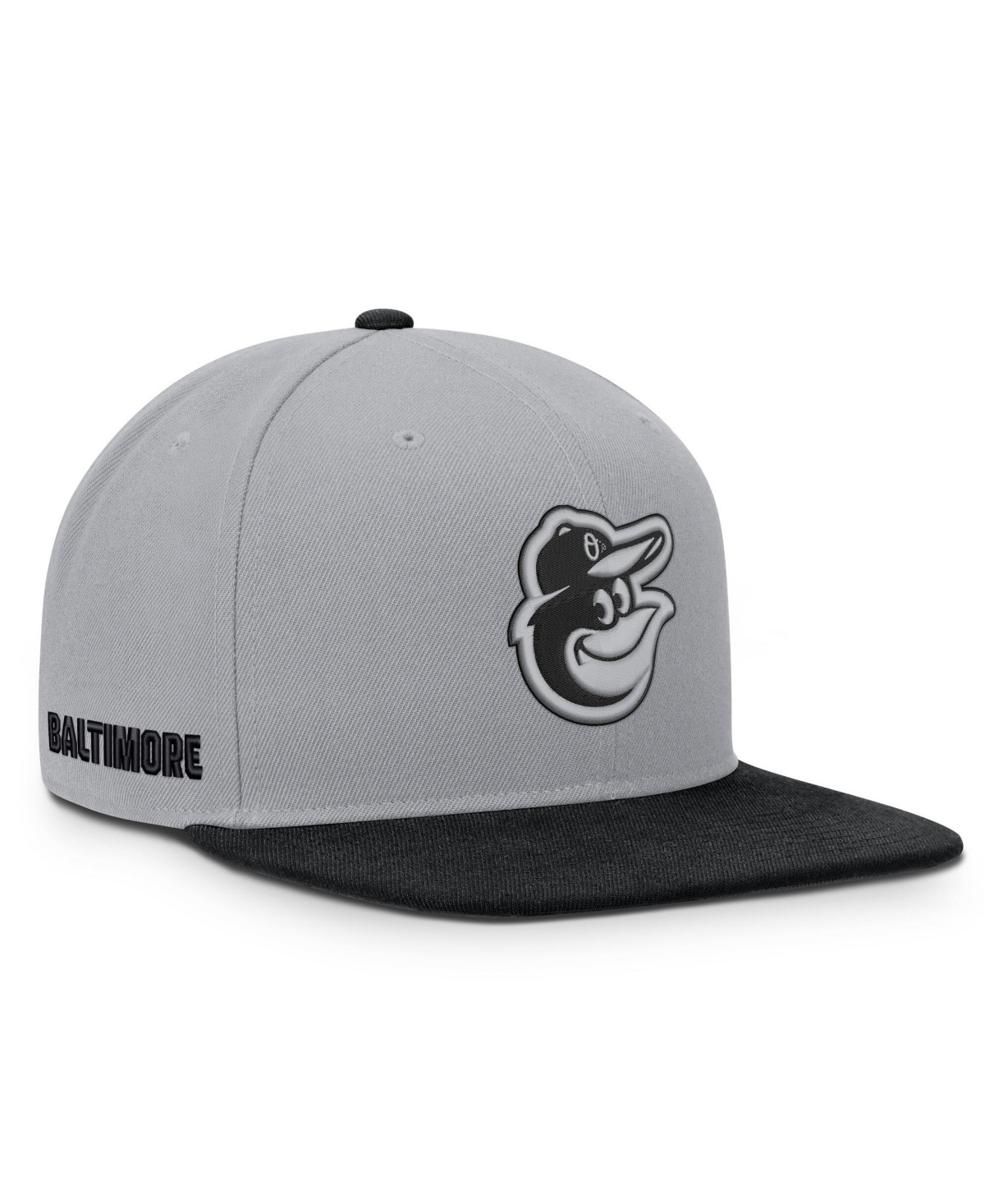 Click here for Mens Nike Gray/Black Baltimore Orioles Primetime P... prices