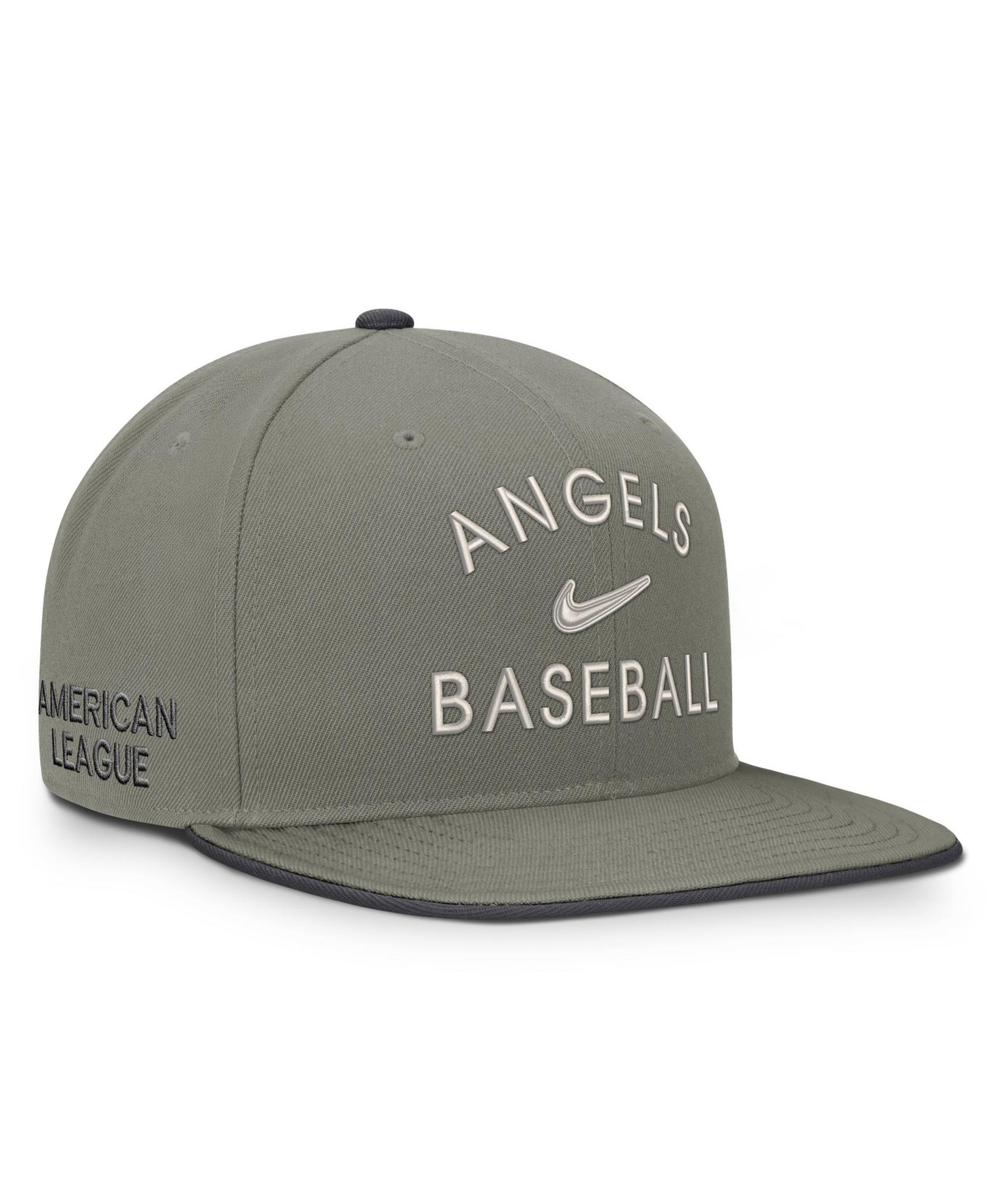Click here for Mens Nike Olive Los Angeles Angels Pro Dri-fit sna... prices