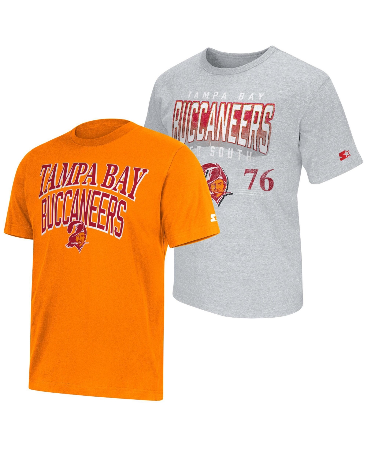 Click here for Starter Mens Orange/Heather Gray Tampa Bay Buccane... prices
