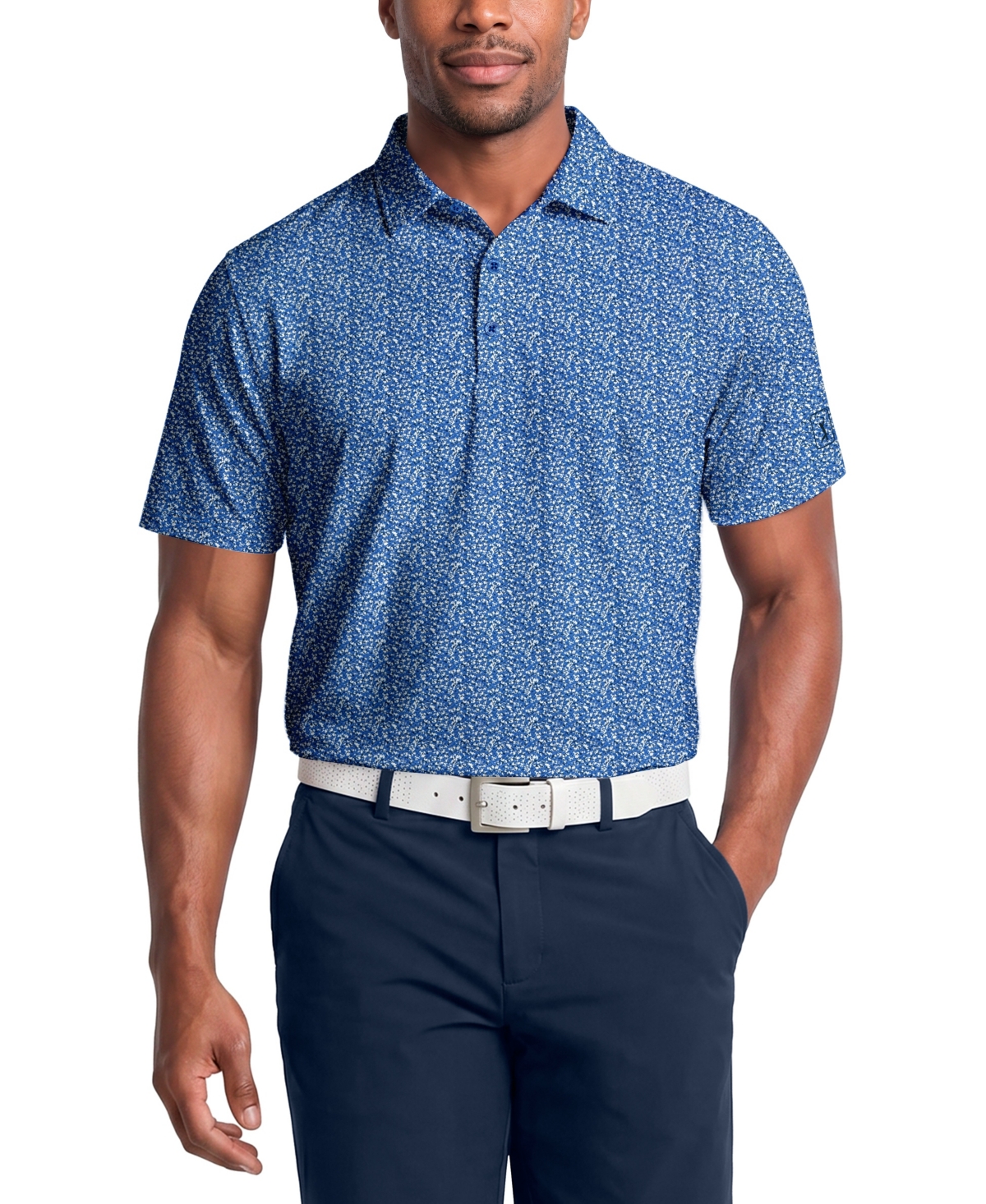 Click here for Pga Tour Mens Classic Floral Confetti Print Golf P... prices