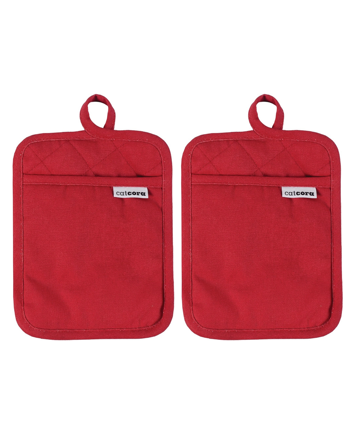 Click here for Cat Cora Heavyweight Quilted Cotton Pot Holders  S... prices