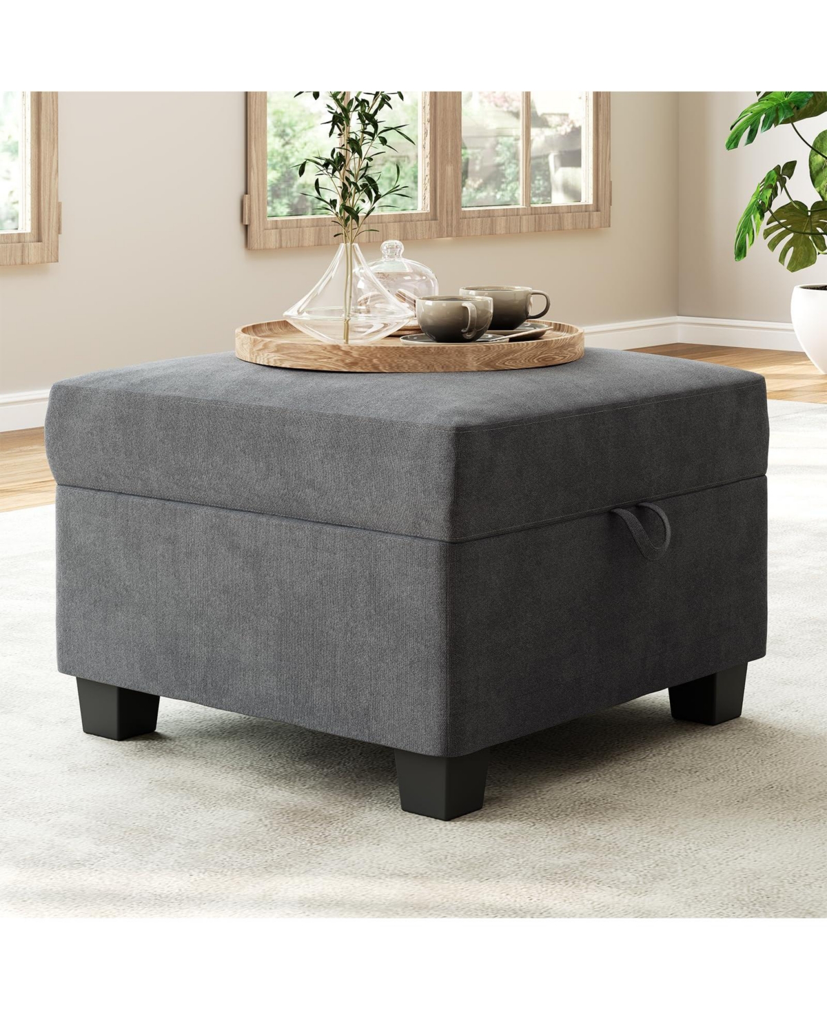 Click here for Folding Ottoman Footrest for Sectional Sofa  Soft... prices