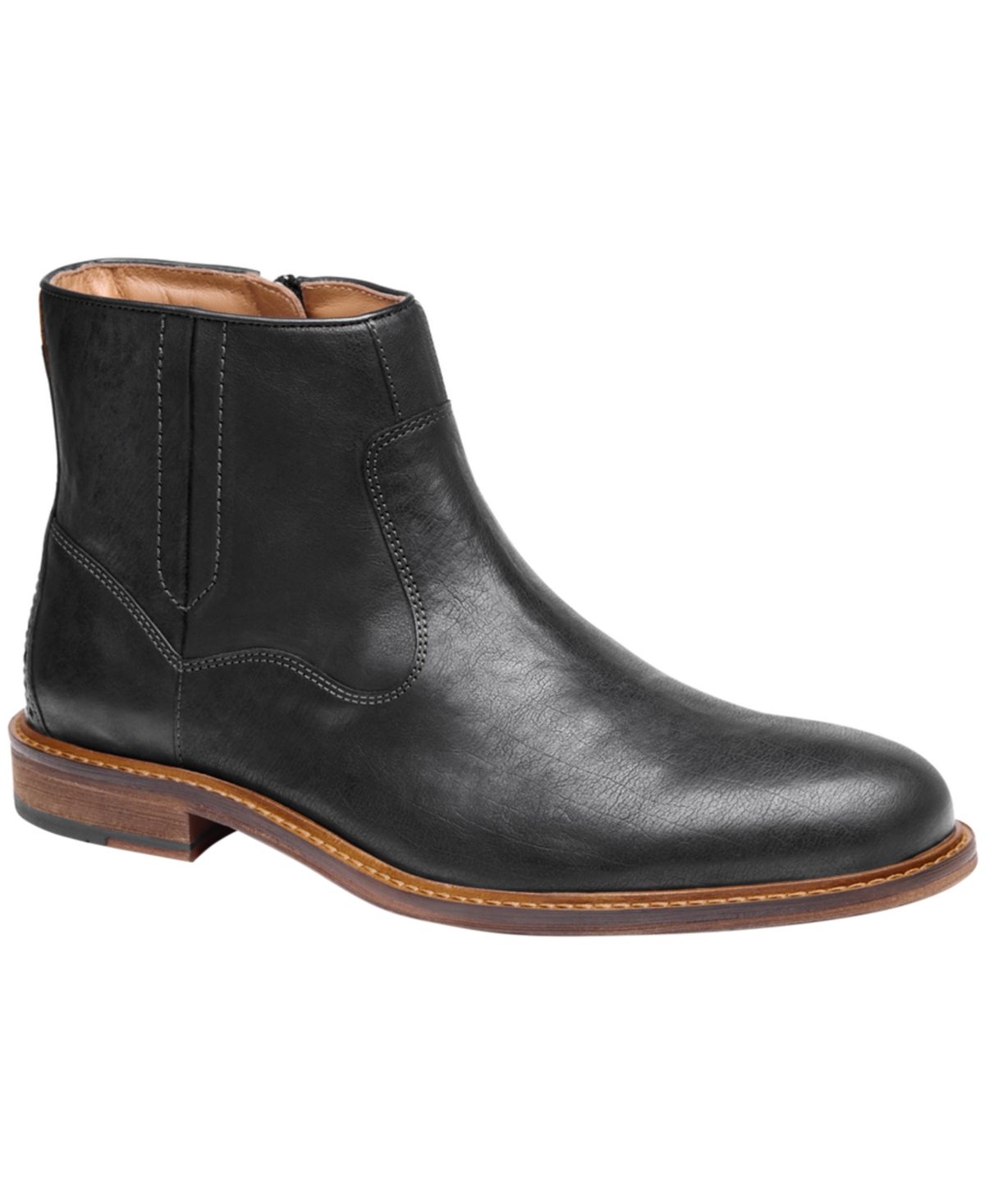 Click here for Johnston & Murphy Mens Ripley Inside Zip Boots - B... prices