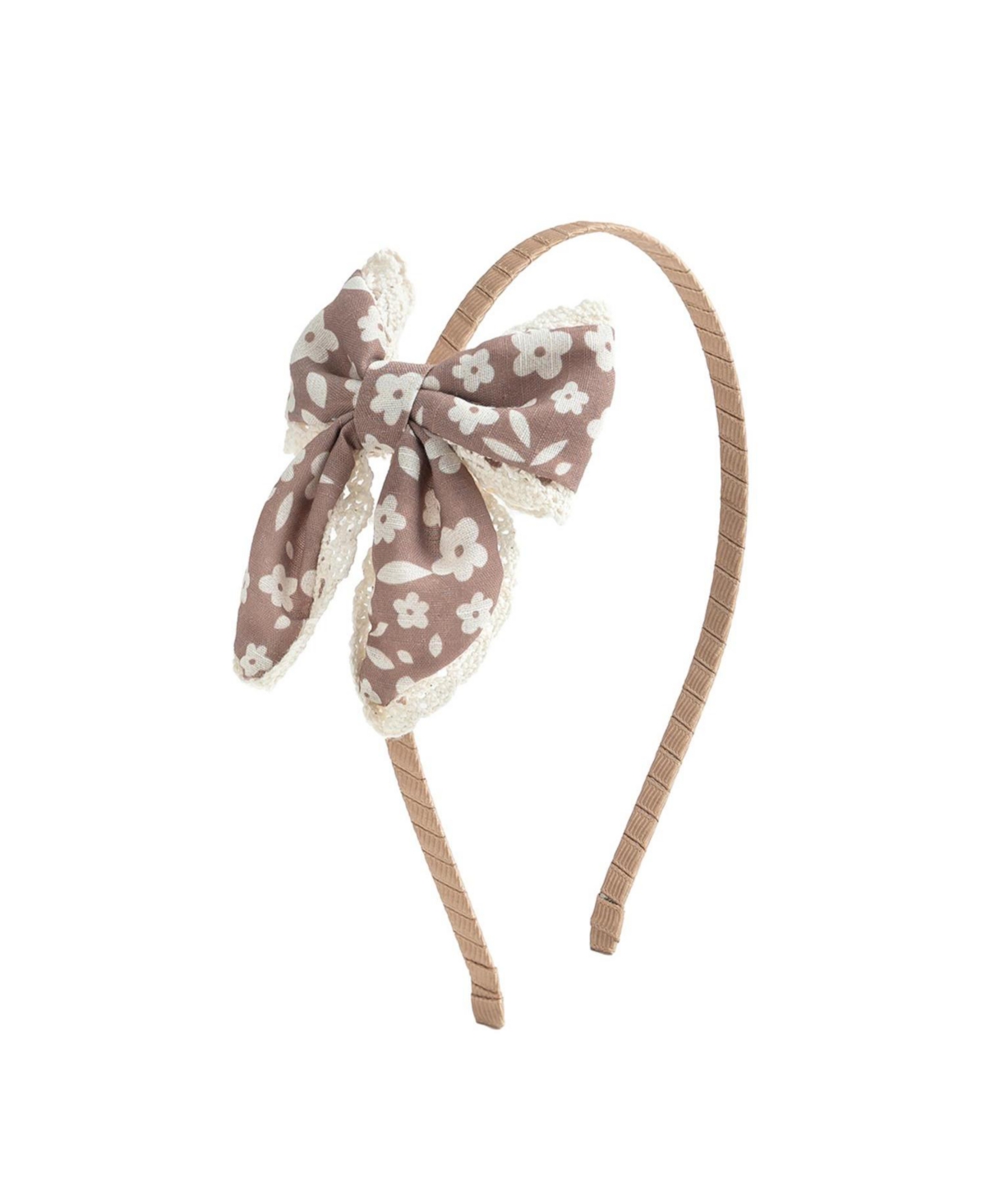 Click here for Sweet Wink Little and Big Girls Mocha Floral Lace... prices