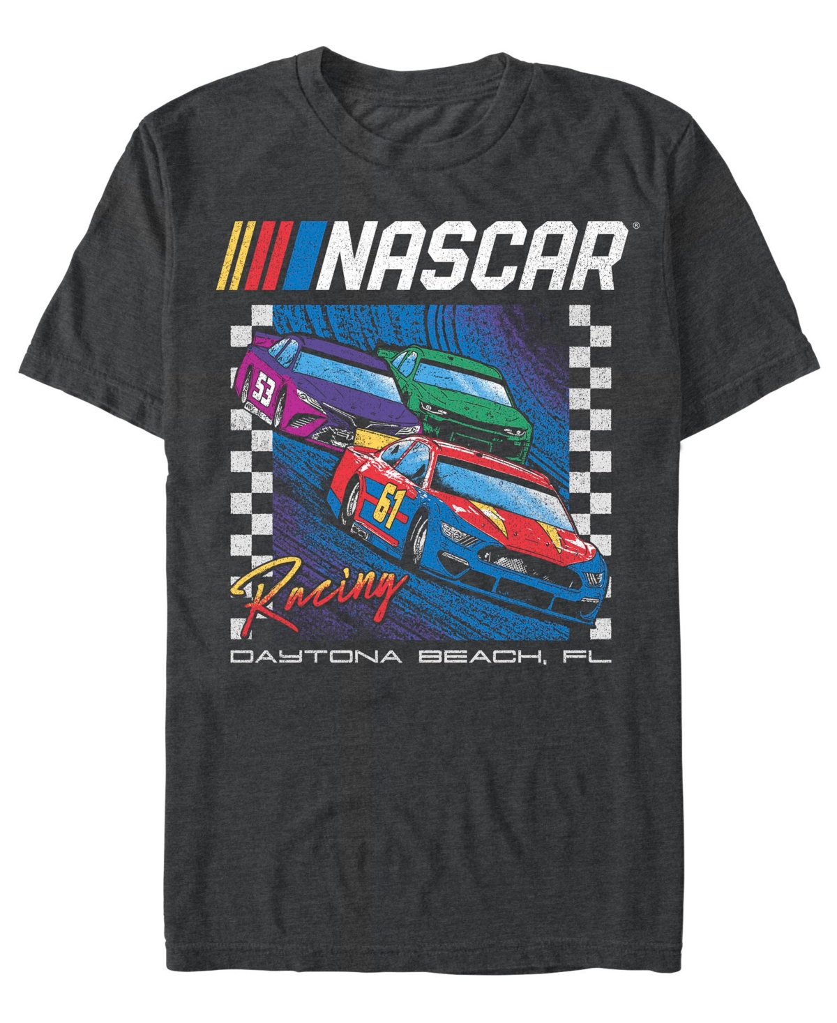 Click here for Fifth Sun Mens Check Box Racers Crewneck T-Shirt -... prices