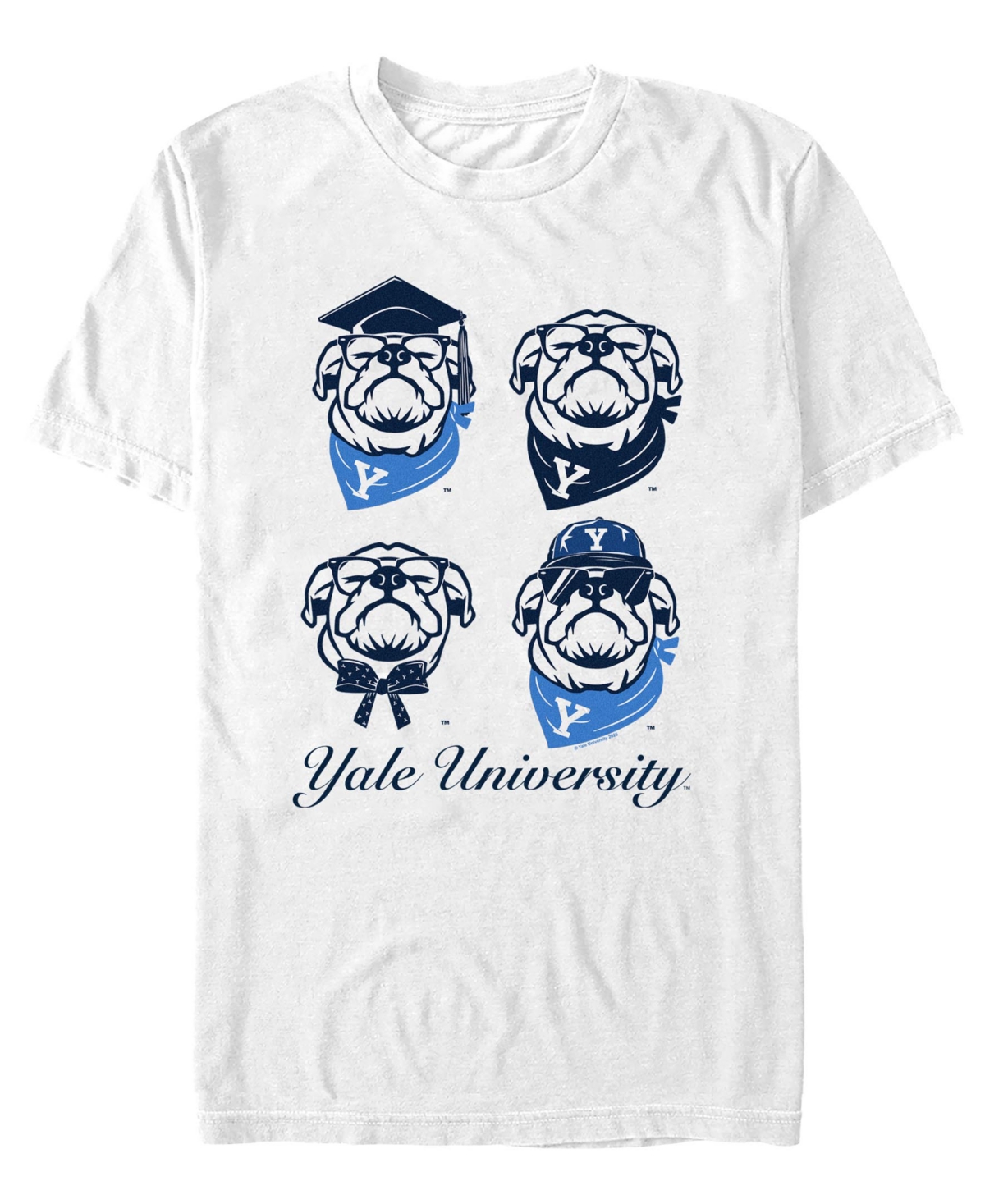 Click here for Fifth Sun Mens Yale Dogs Graphic T-Shirt - White prices