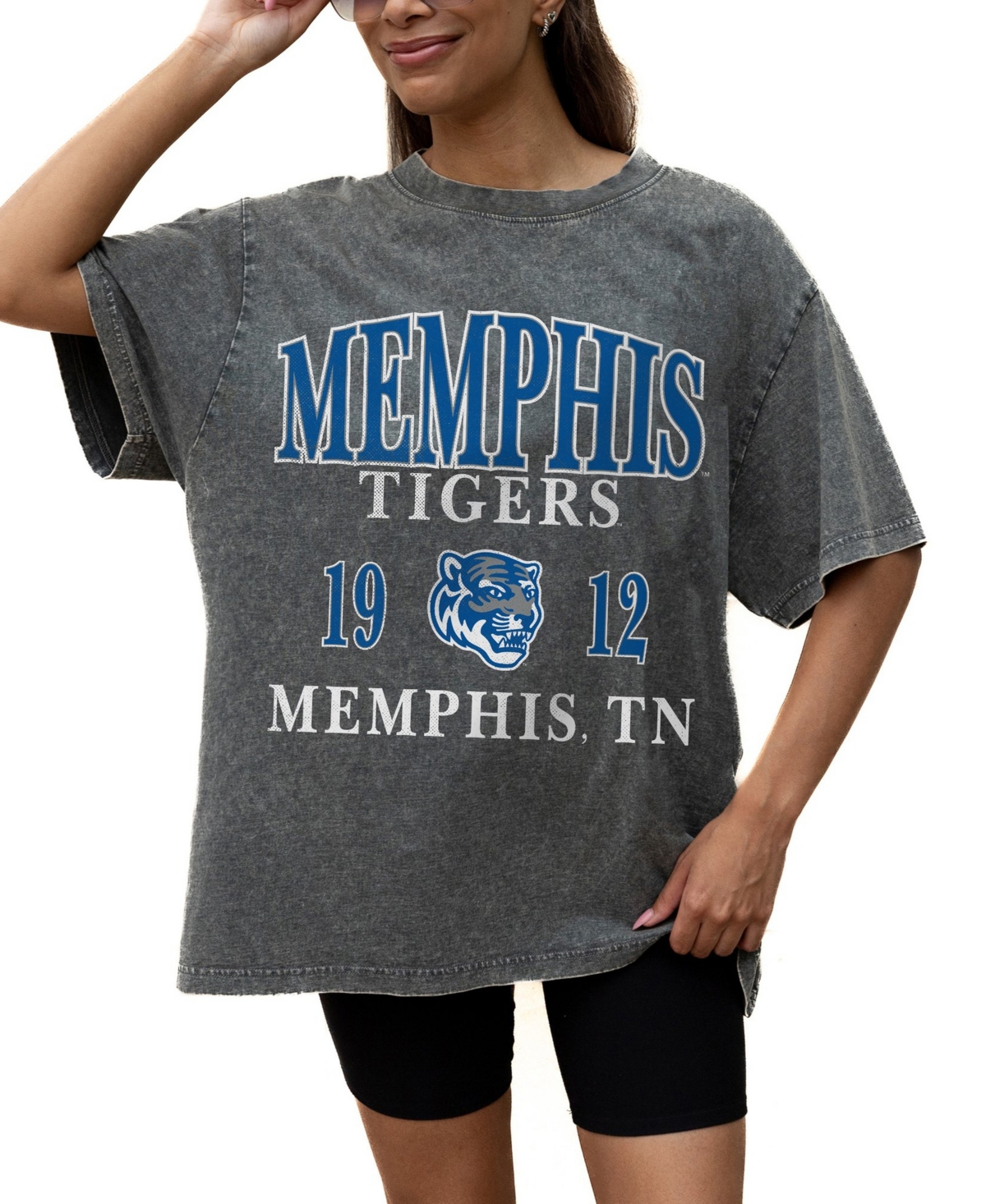 Click here for Gameday Couture Womens Memphis Tigers Oversized Gr... prices