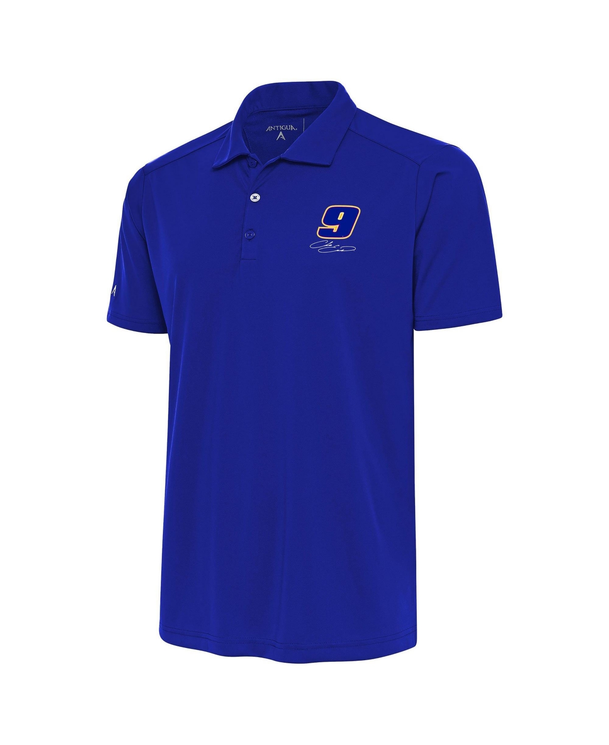Click here for Antigua Mens Royal Chase Elliott Tribute Polo Shir... prices
