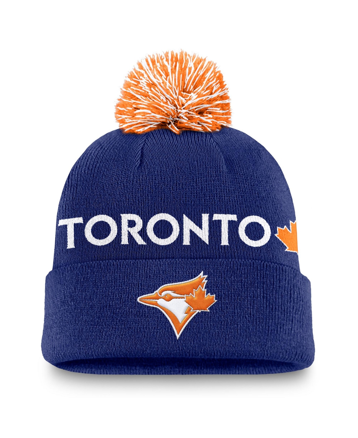 Click here for Nike Mens Royal Toronto Blue Jays Peak Cuffed Pom... prices