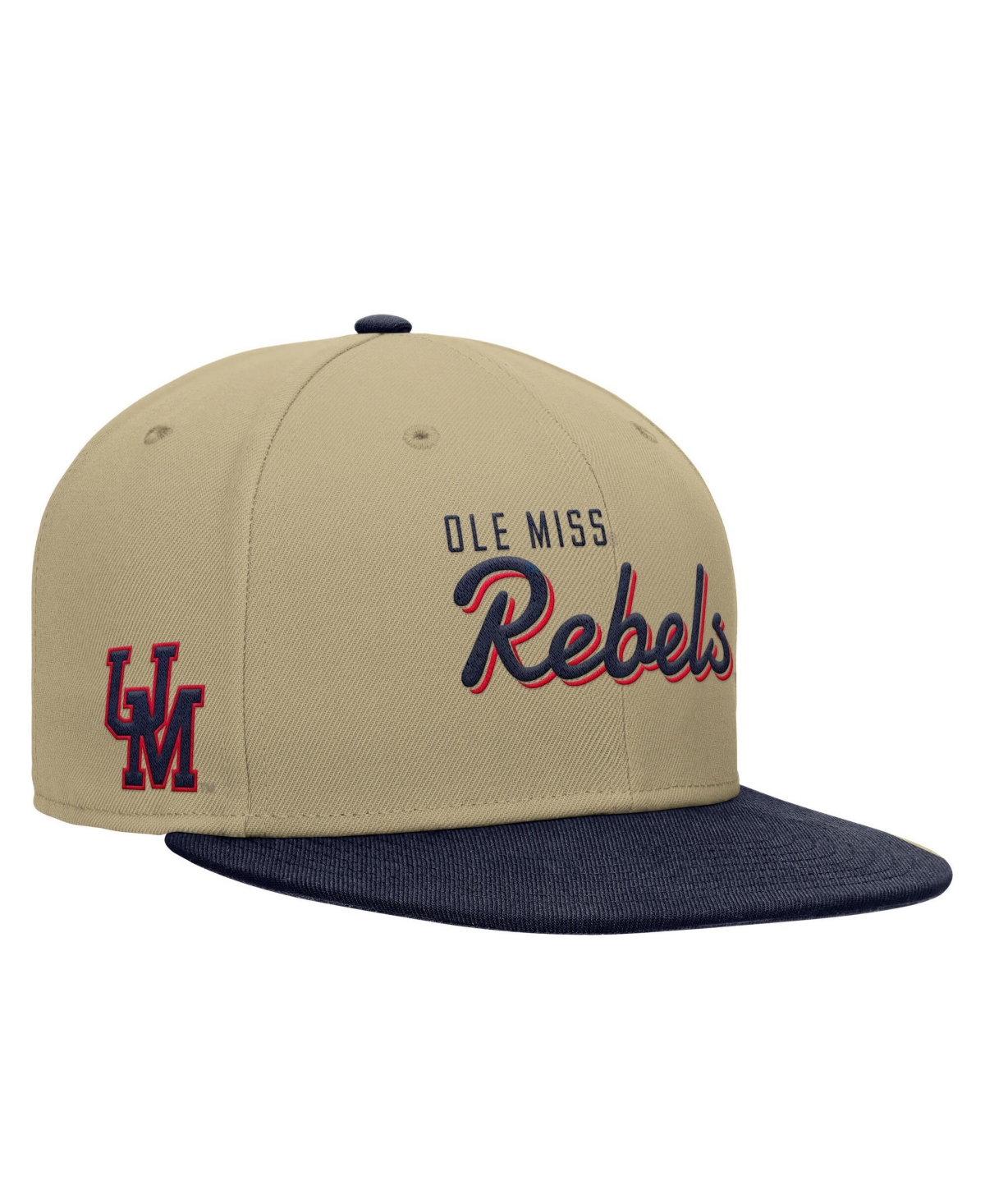Click here for Nike Mens Beige/Navy Ole Miss Rebels Pro Dri-fit S... prices