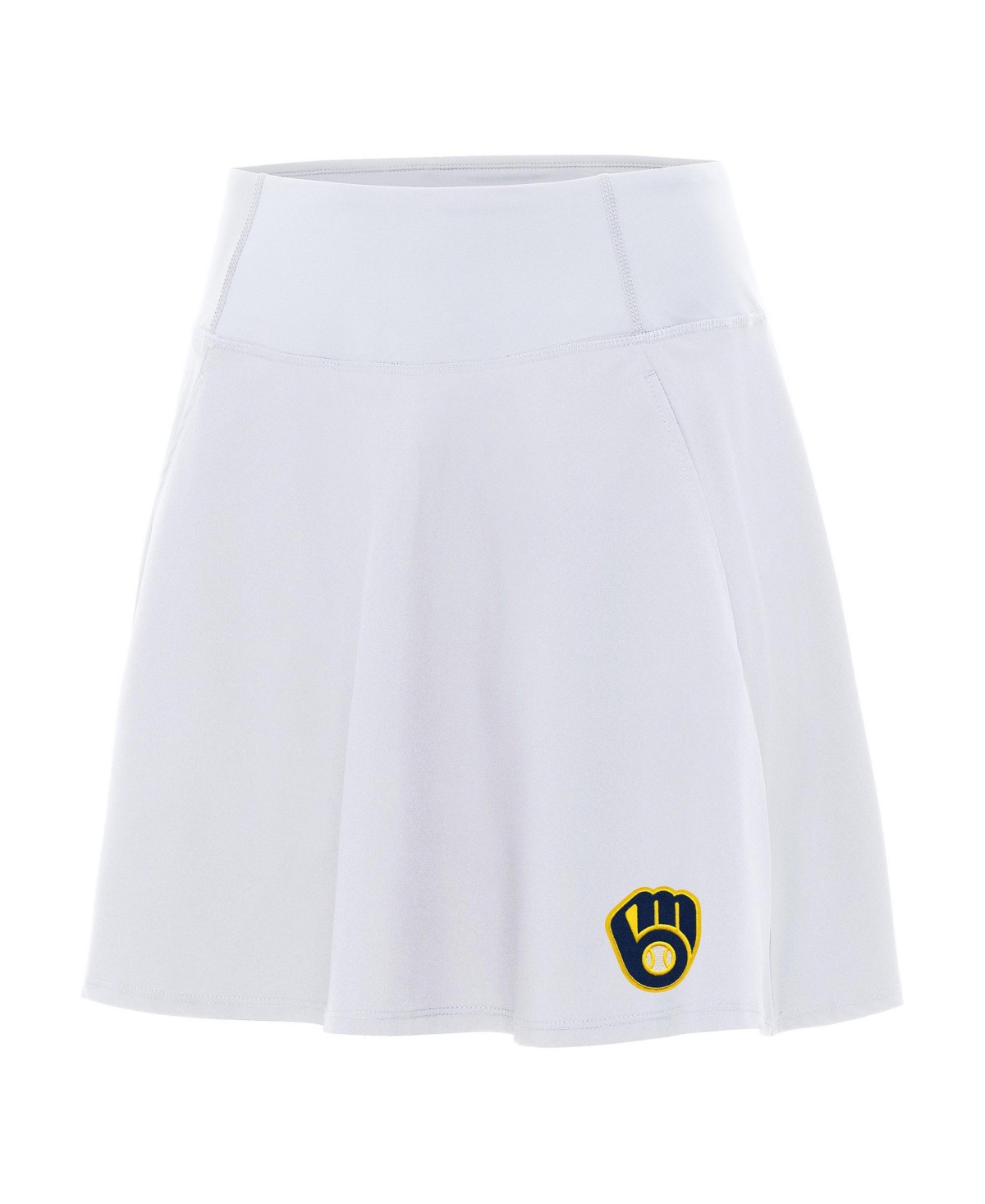Click here for Antigua Womens White Milwaukee Brewers Chip Skort... prices