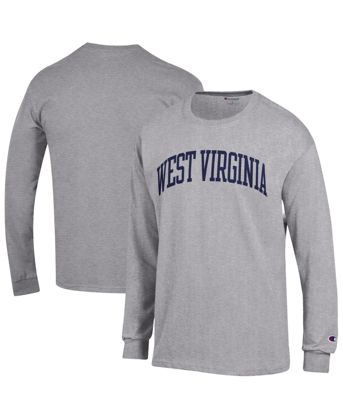Click here for Champion Mens Heather Gray West Virginia Mountaine... prices